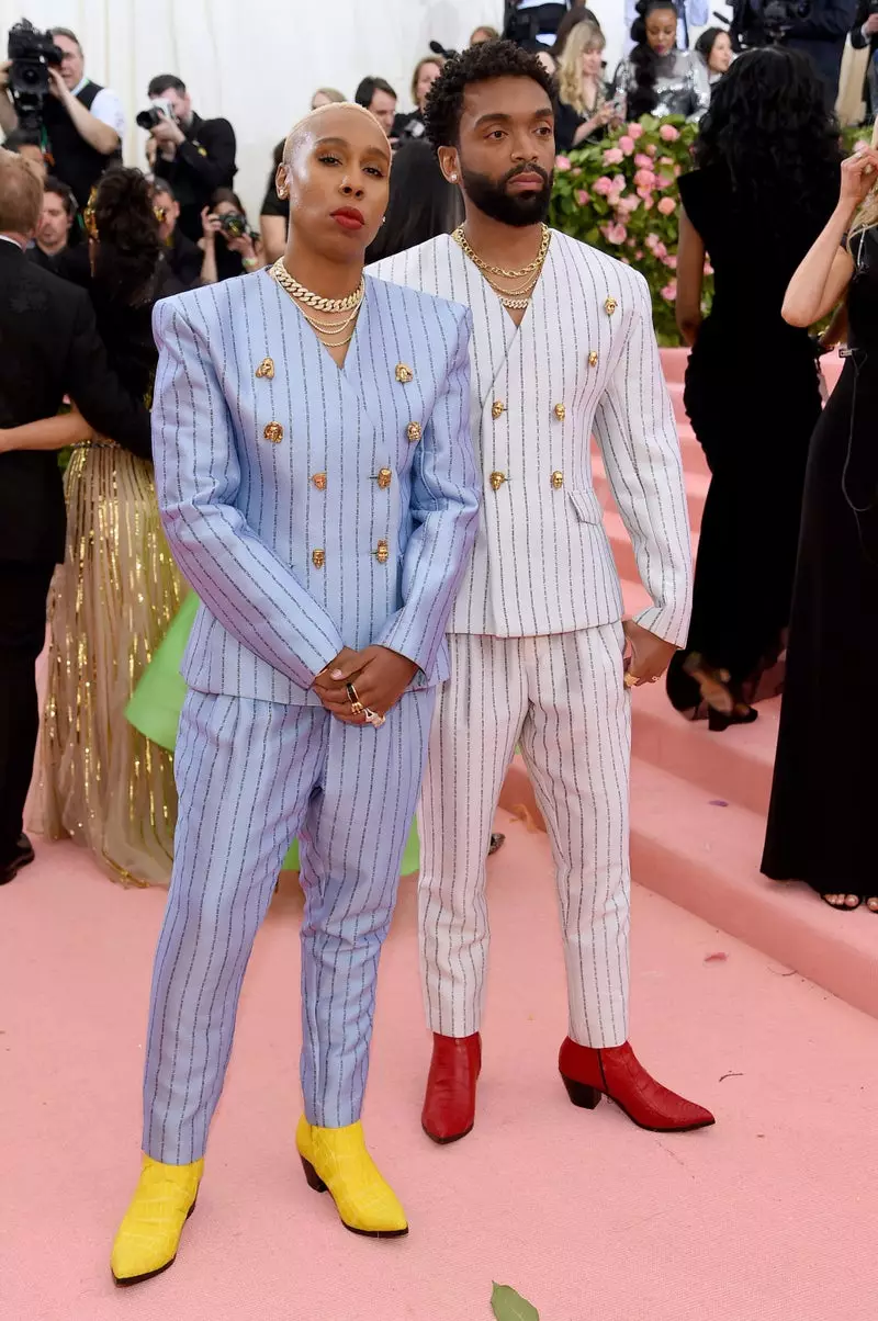 Lena Waithe ehrt Ru Paul und Black Drag Queens mit Met-Gala-Look