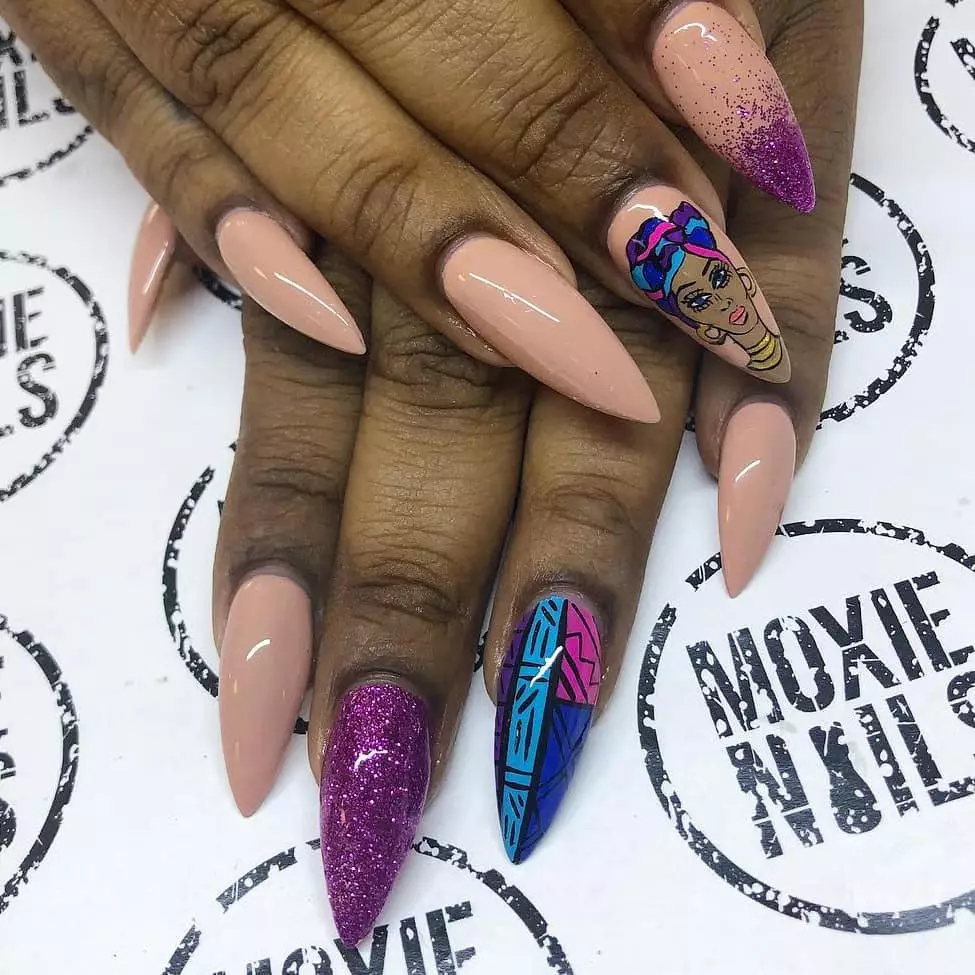 Bu Afrika Baskısından Esinlenen Nail Art Anavatan Ruhunu Yakalıyor 10485_10