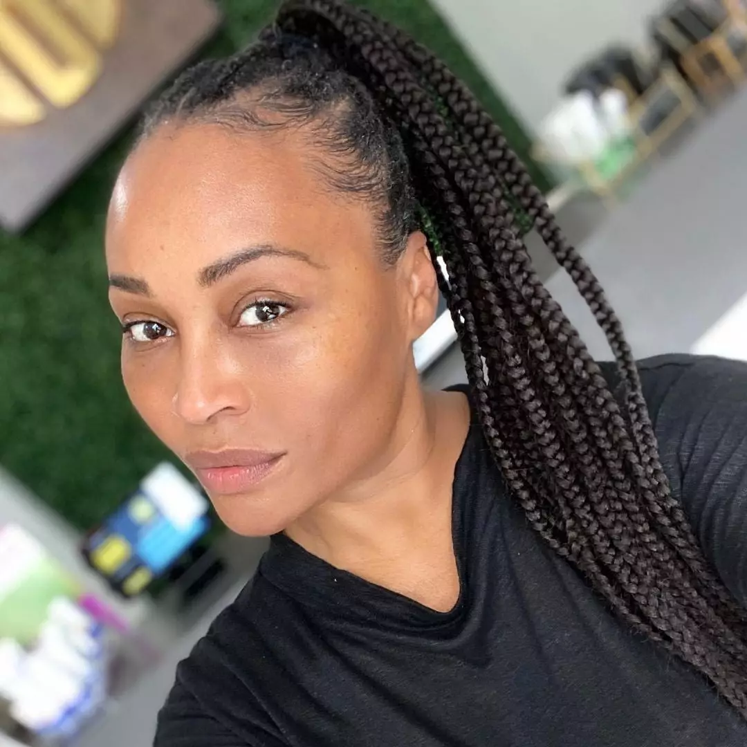 Box Braid Styles được các người nổi tiếng yêu thích - Điều đó bạn cũng sẽ làm 10587_9