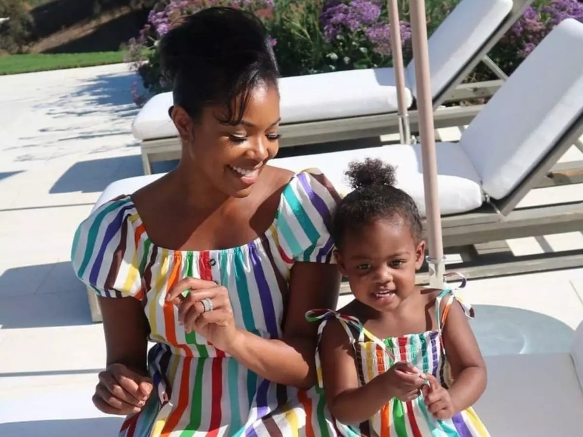 9 Kati Ya Gabrielle Union Na Kaavia Bora #TwinningWithMommy Moments