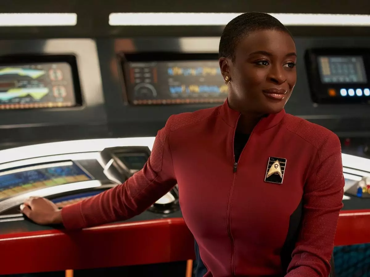 Celia Rose Gooding Anameta Mutu Wake Ndipo Anapeza Malo Otetezeka Pa 'Star Trek: Strange New Worlds'