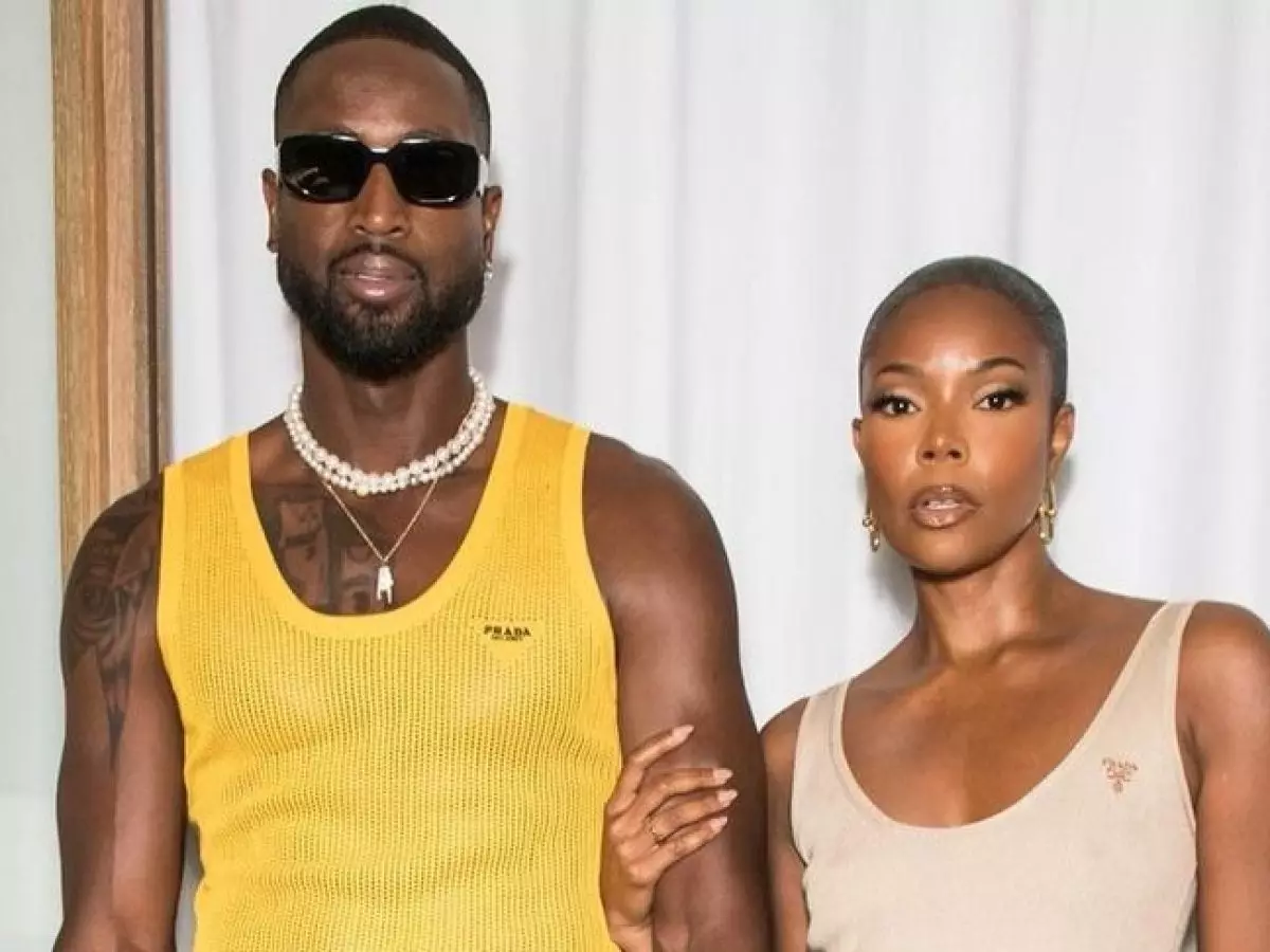 Gabrielle Union en Dwayne Wade's bêste moademominten tegearre