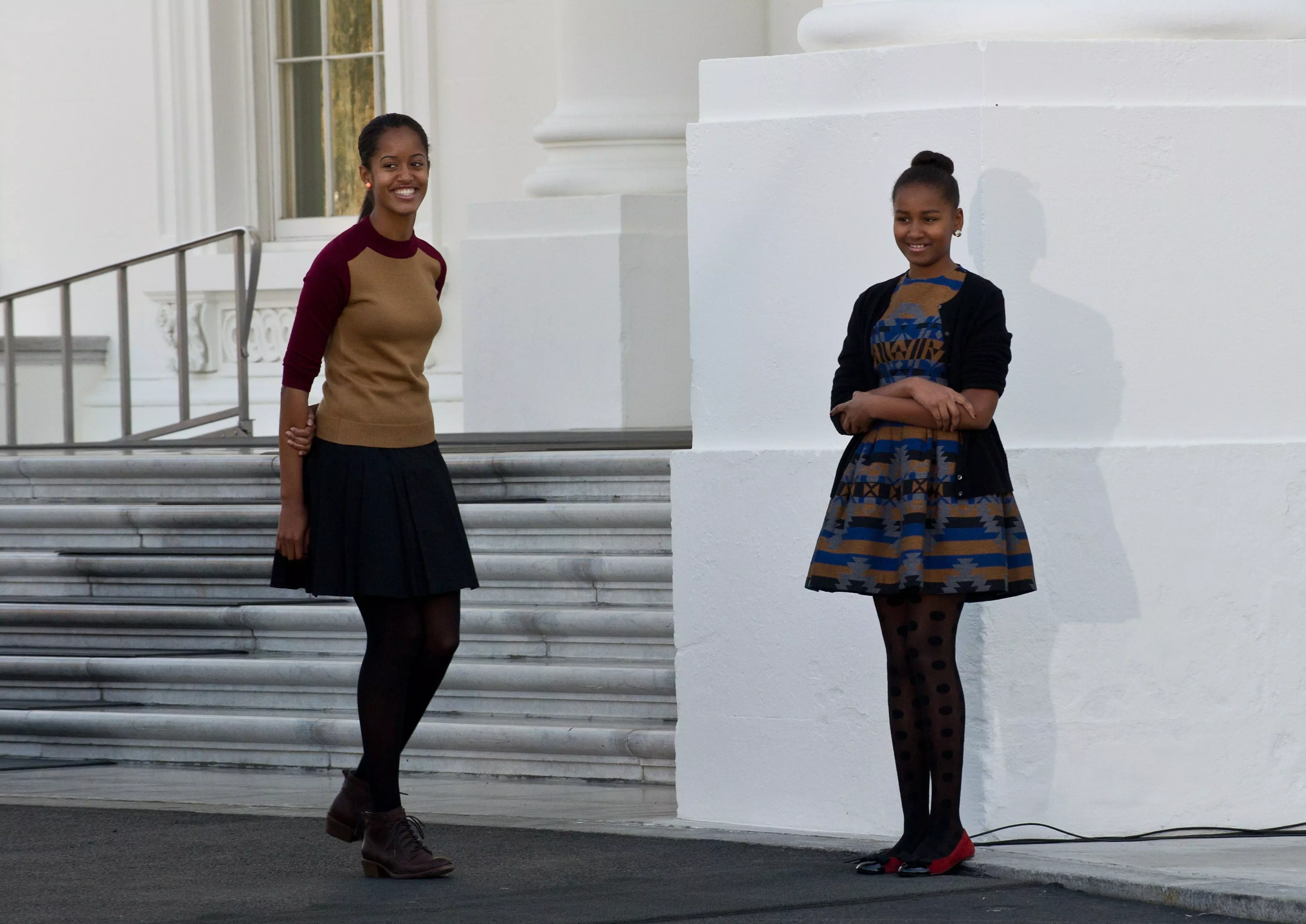 Sasha iyo Malia Obama Style Sanadihii la soo dhaafay 12627_11