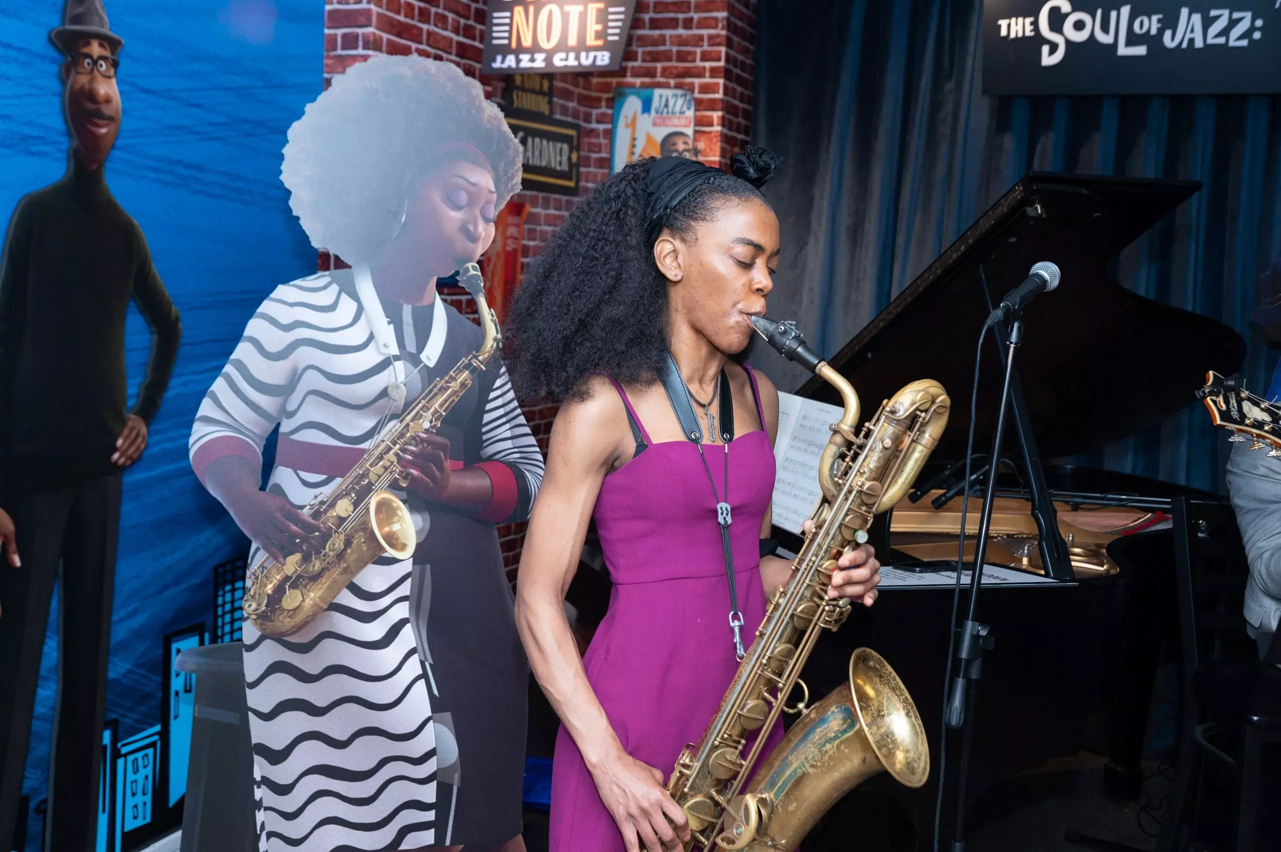 A exposición de jazz inspirada no 'Soul' de Disney e Pixar chega a Harlem a tempo para o Mes da Historia Negra 14346_2
