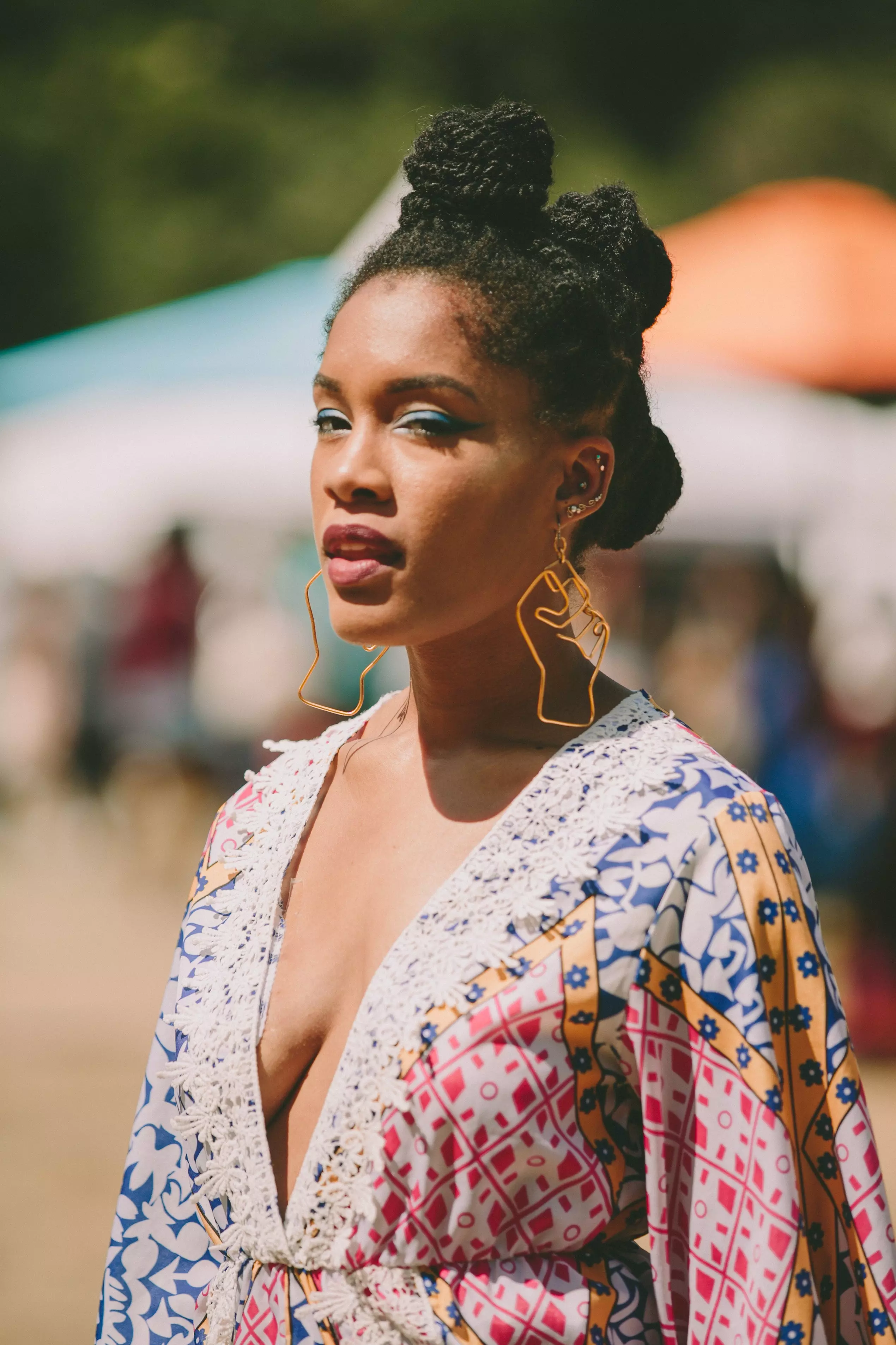The Creative Ponytails And Buns From Curlfest Atlanta 17187_1