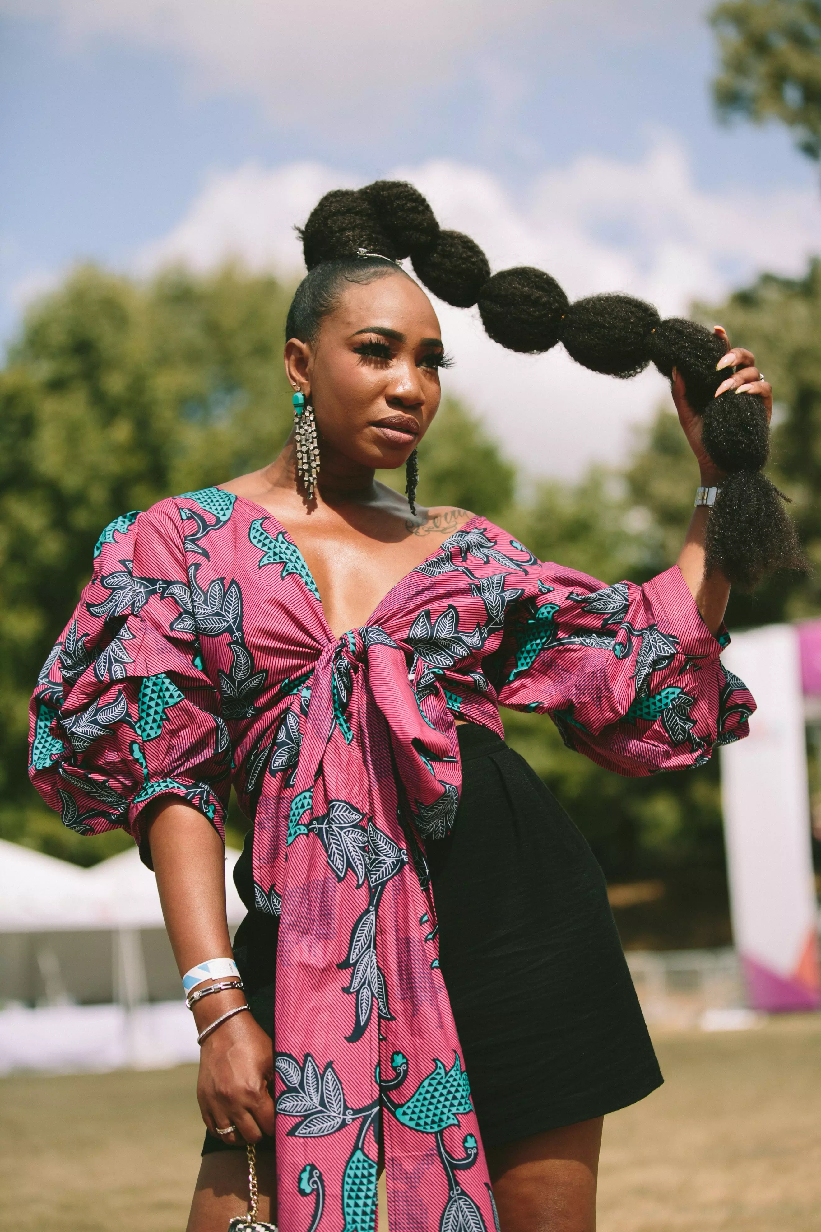 The Creative Ponytails And Buns From Curlfest Atlanta 17187_14