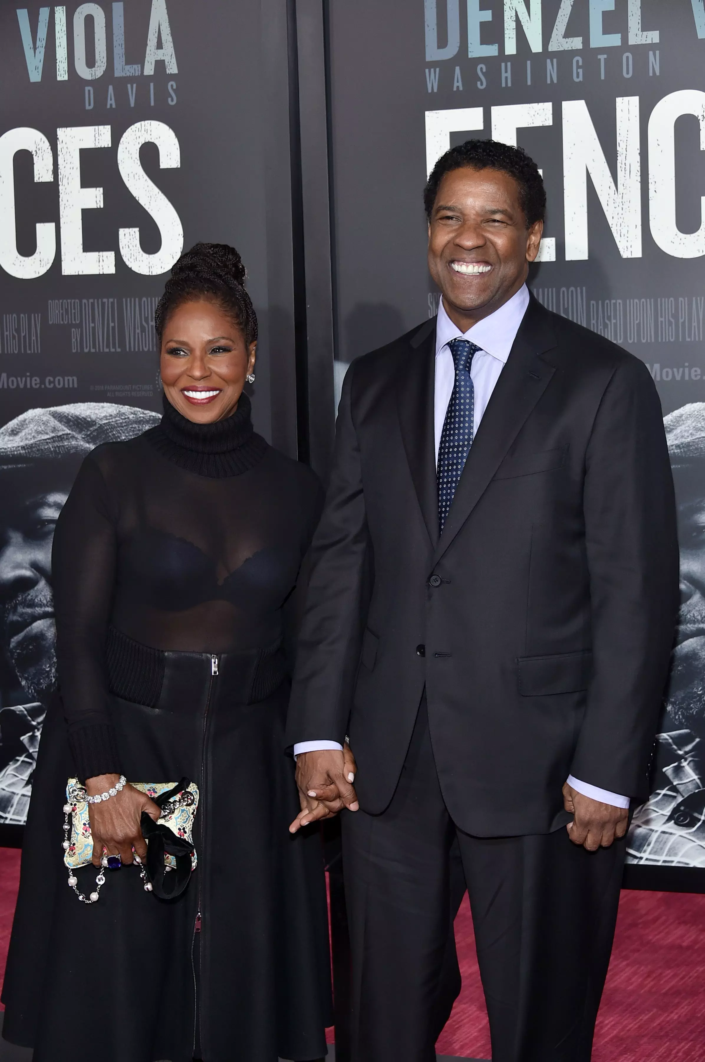 Denzel Washington Ndi Mkazi Pauletta Washington Zithunzi Ndiye & Tsopano 19081_19