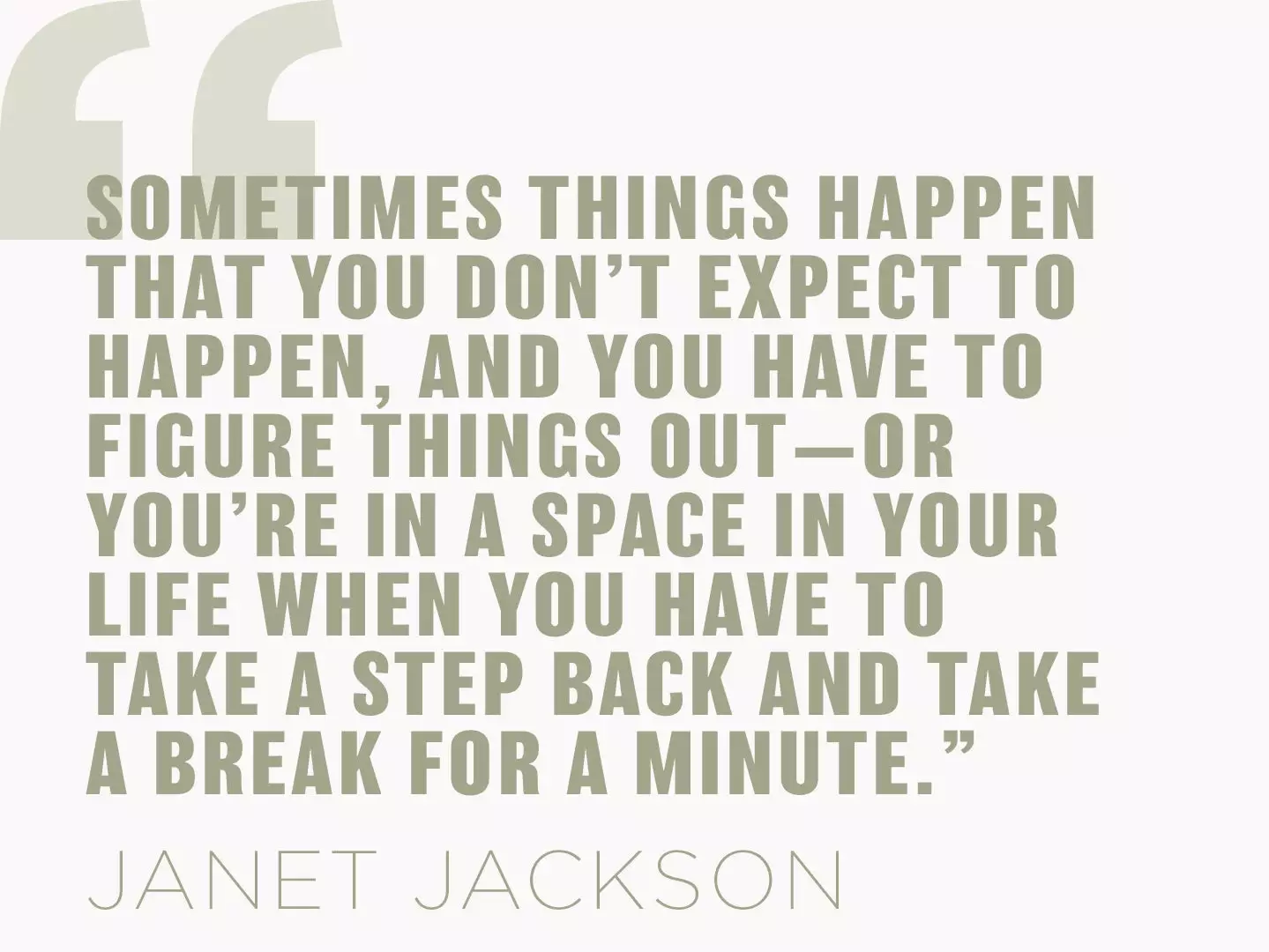 Ilay Enigmatic Janet Jackson