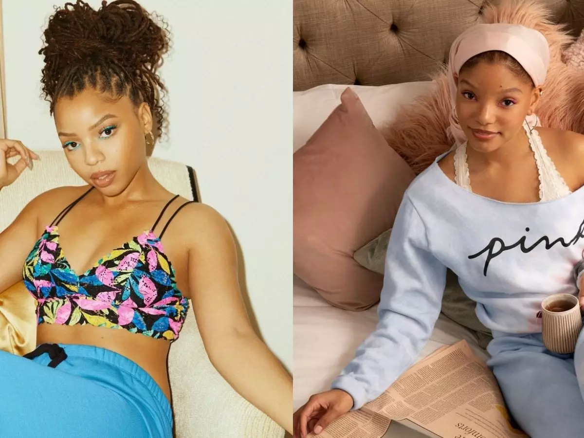 Ostke Chloe X Halle Victoria's Secreti roosa kapslikollektsiooni