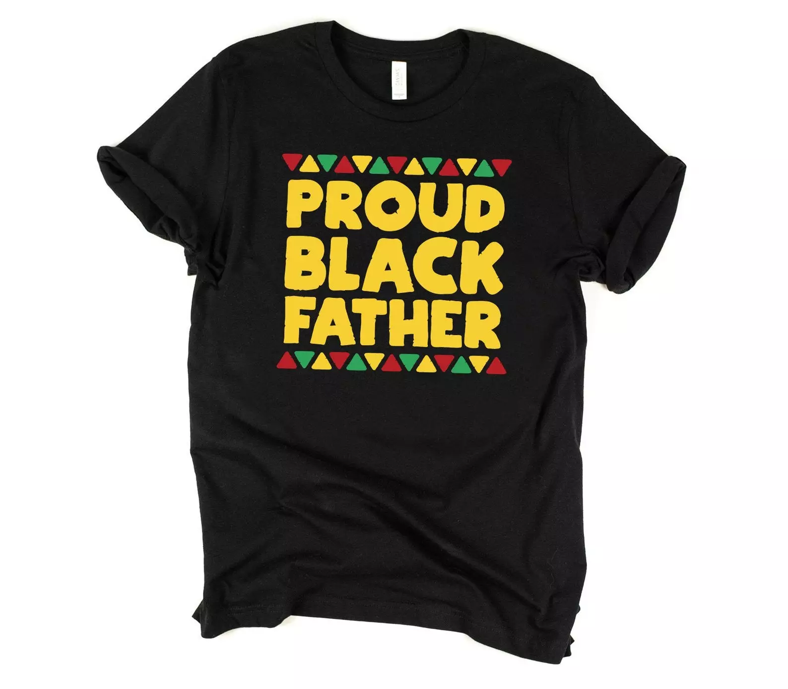 その栄光の中で黒人の父性を祝う 8 人の力を与える T シャツ 22199_6