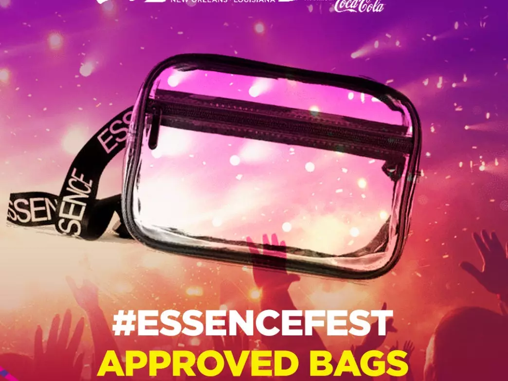 คว้ากระเป๋าใสเหล่านี้เพื่อเข้าร่วม Superdome ของ ESSENCE Festival