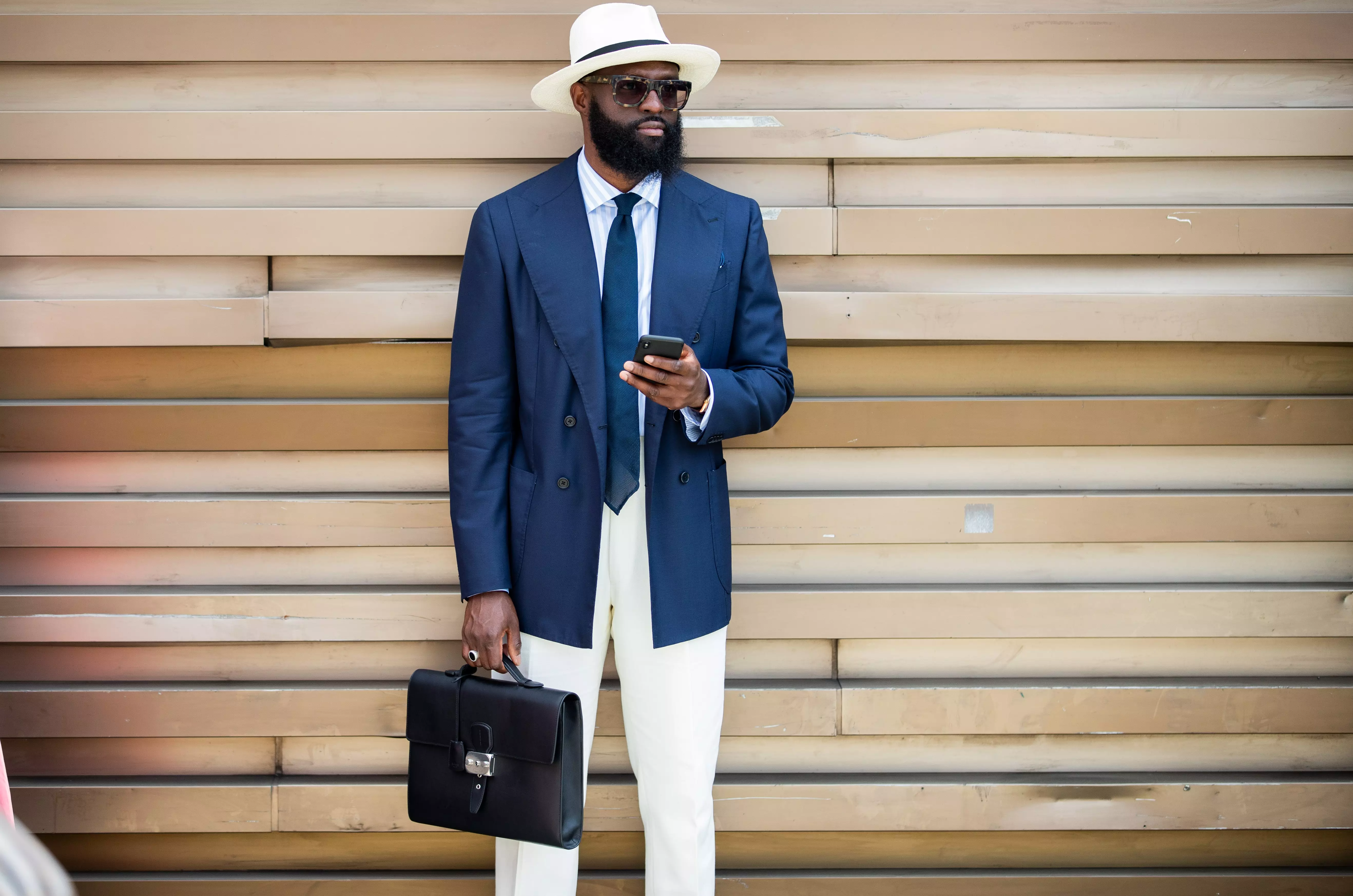 Diese stilvollen schwarzen Männer eroberten die Pitti Uomo von Florence im Sturm 25700_4