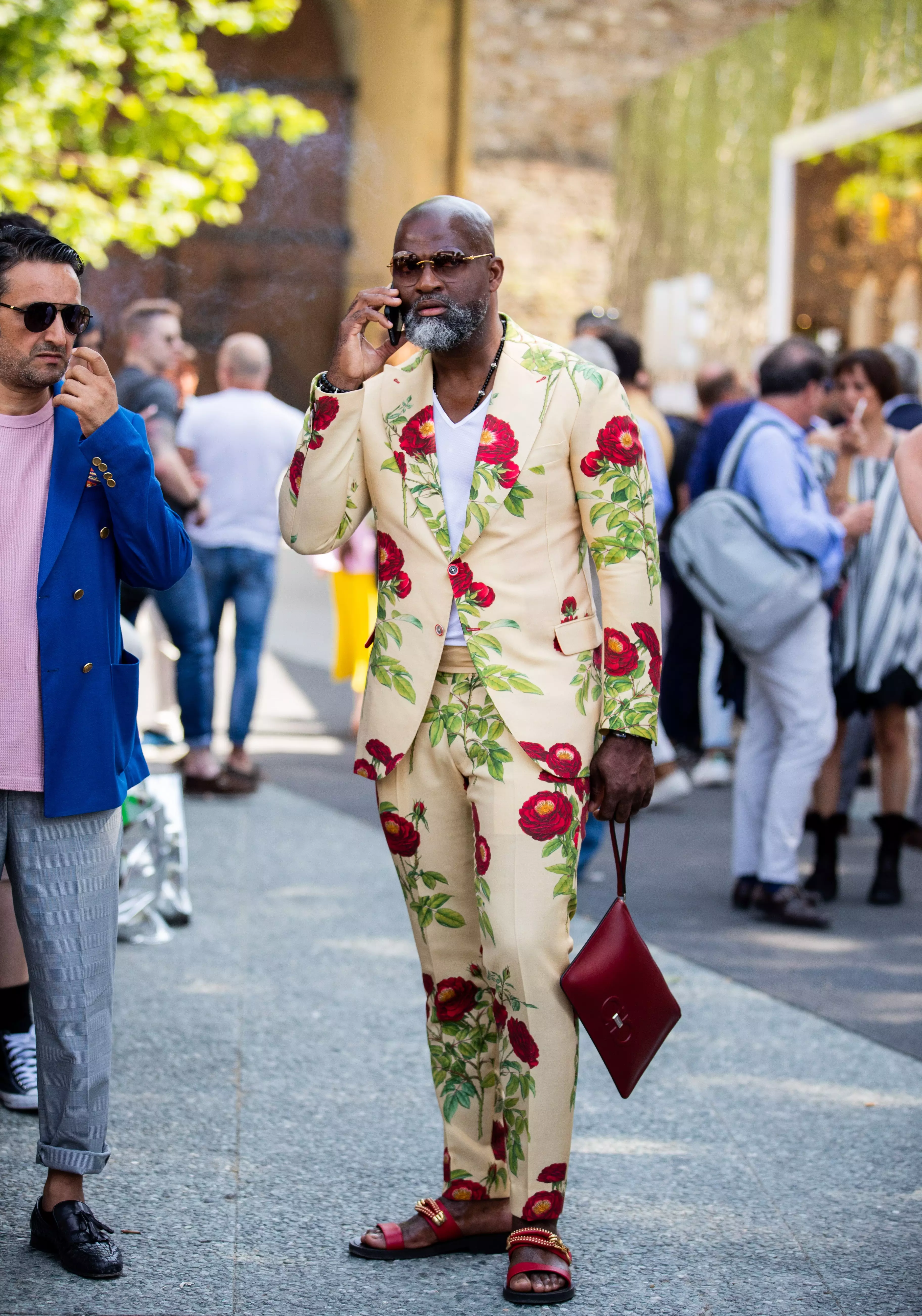 Esses homens negros elegantes levaram Pitti Uomo de Florence pela tempestade 25700_8