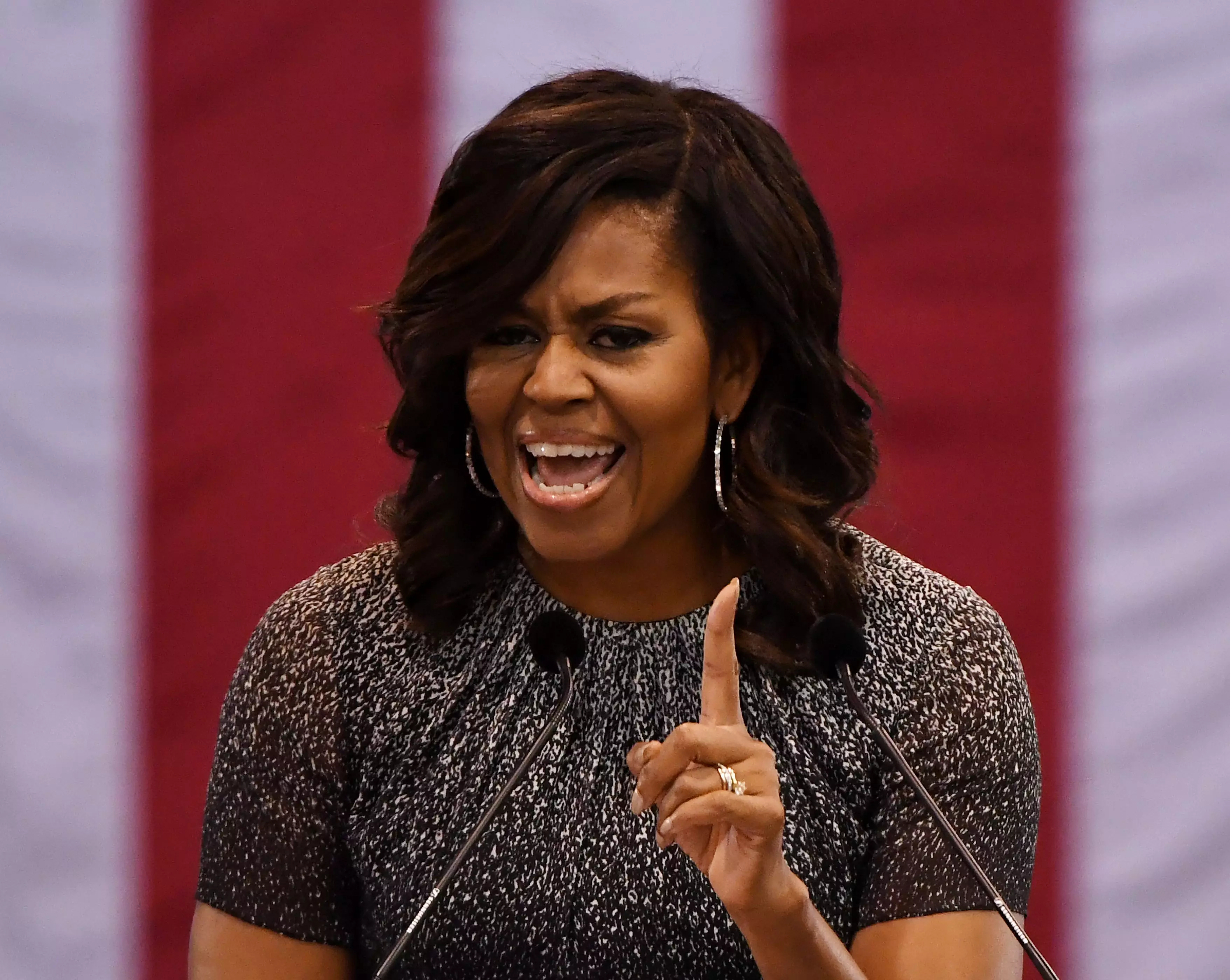 Michelle Obama dia nanapoaka ny fahitan'i Trump momba ny 'fahaverezana sy famoizam-po'