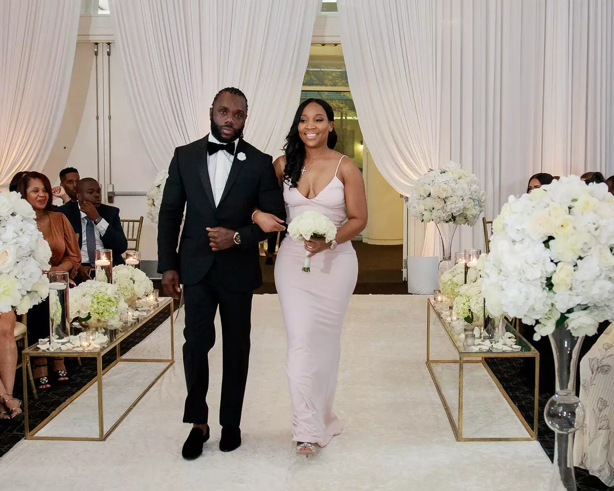 Felicidad nupcial: Barbara tuvo un baile sorpresa inspirado en Beyoncé para su novio Edmund en su boda de ensueño 29260_8