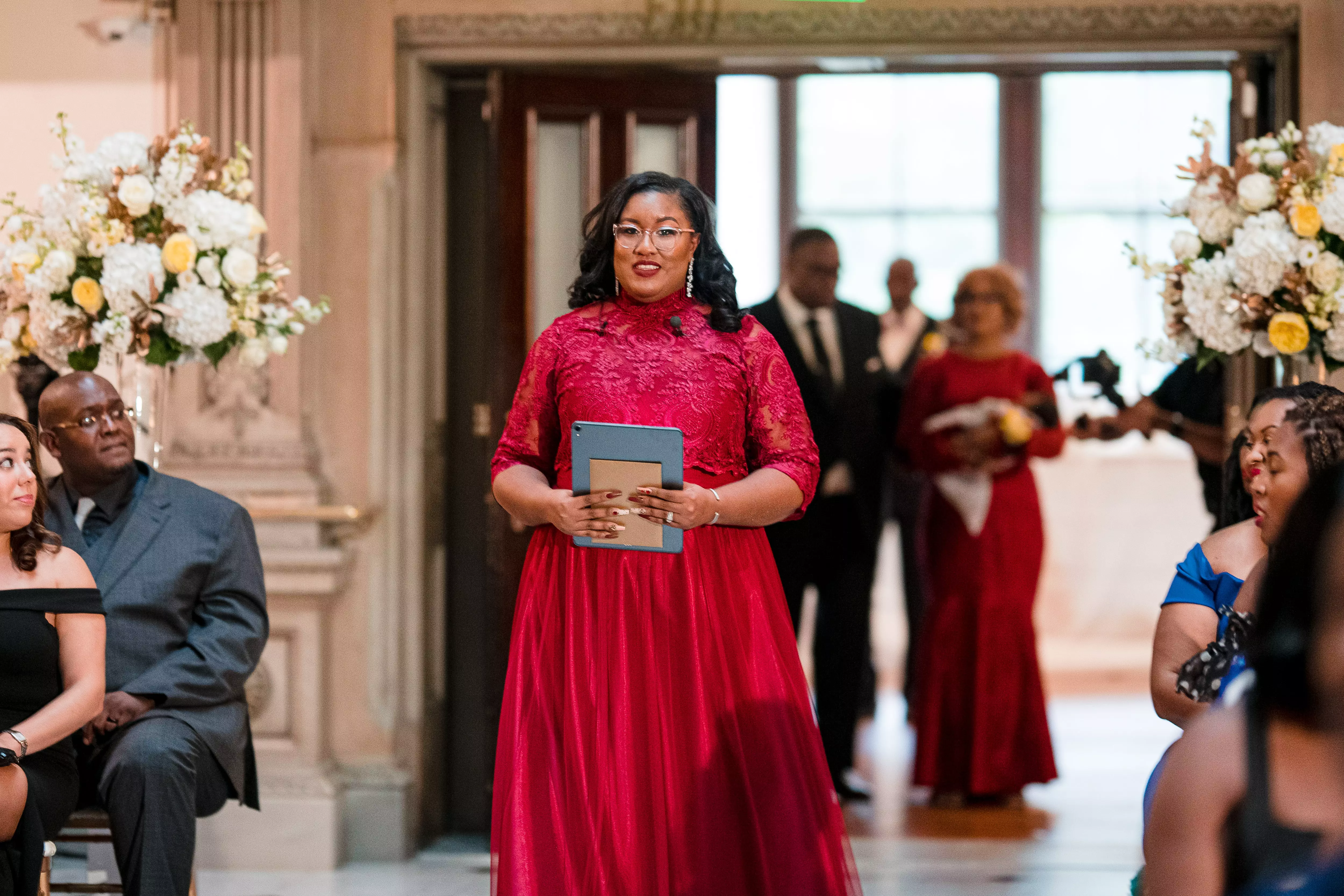 Bridal Bliss: Joi-Marie och Anton hade ett sagoboksbröllop i detta historiska bibliotek 29354_16