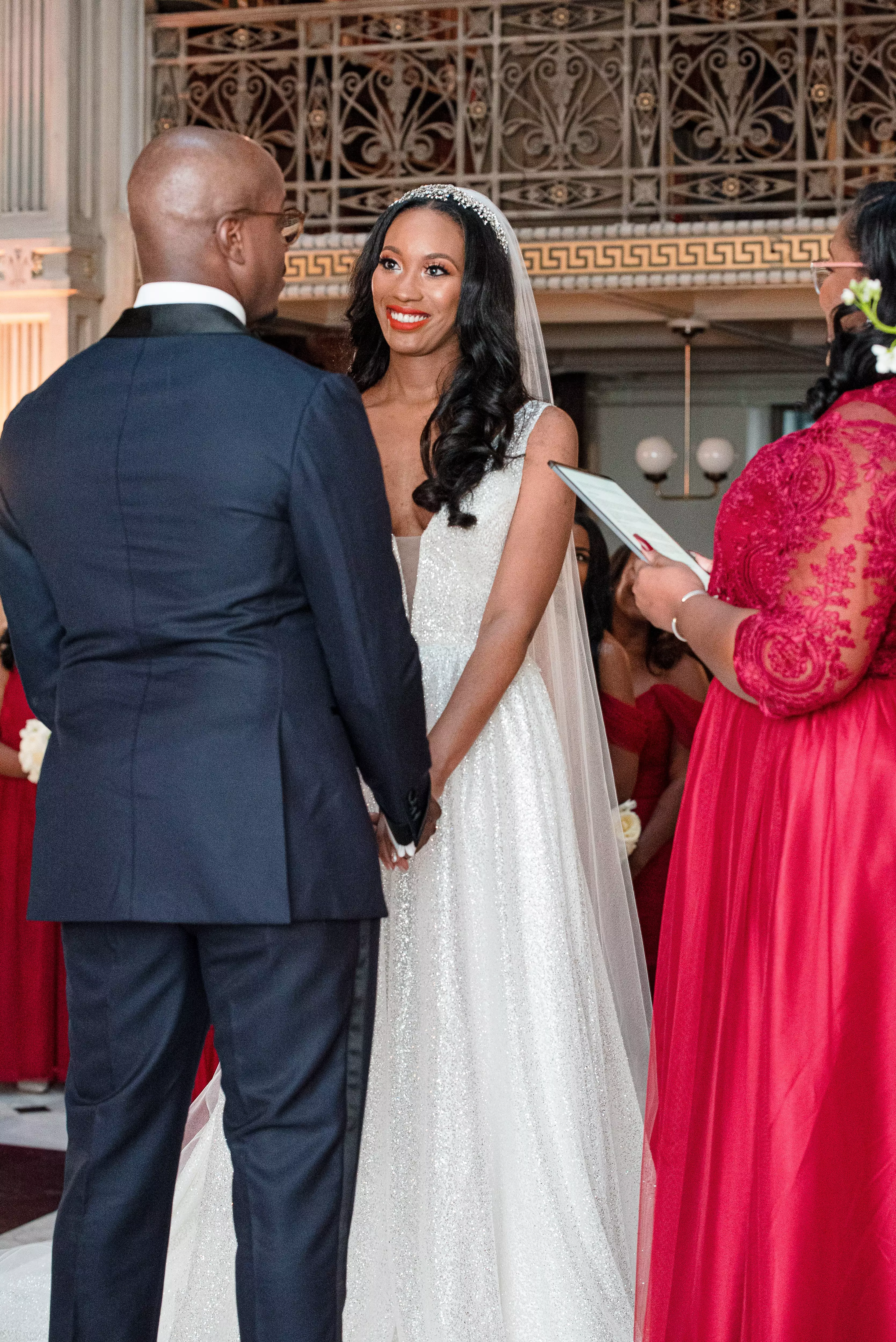 Bridal Bliss: Joi-Marie och Anton hade ett sagoboksbröllop i detta historiska bibliotek 29354_22