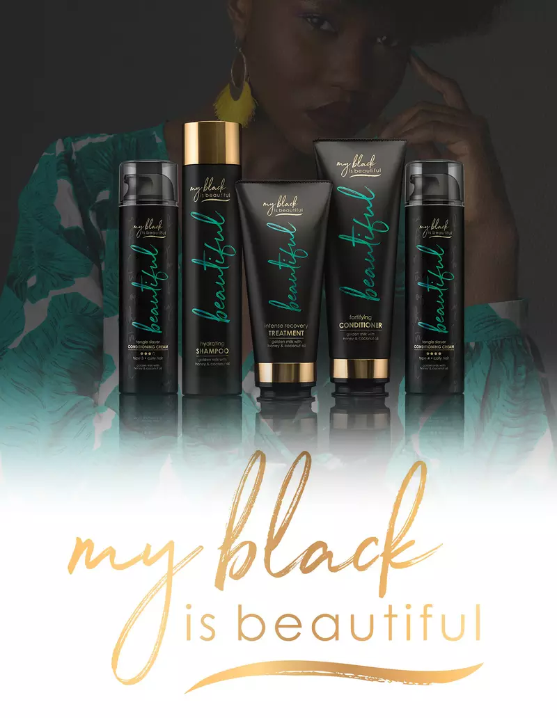 Procter & Gamble's My Black Is Beautiful Ngaluncurkeun Garis Perawatan Rambut Sareng Sally Beauty