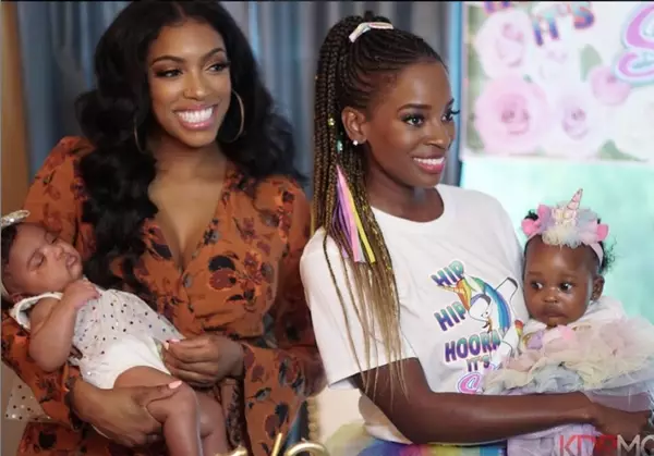 Porsha Williams kaj Dennis McKinley's Baby Girl, Pilar, Kreskas Tiel Rapide 29692_4