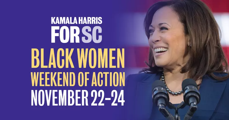 Kamala Harris ຊອກຫາສານຜູ້ລົງຄະແນນແມ່ຍິງຜິວດໍາໃນອາທິດນີ້ໂດຍການຊ່ວຍເຫຼືອຈາກລະດັບສູງ