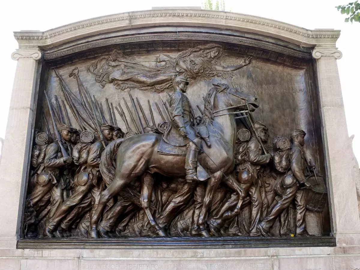 Boston Dedikasikan Semula Memorial Menghormati Unit Perang Saudara Hitam Terkenal