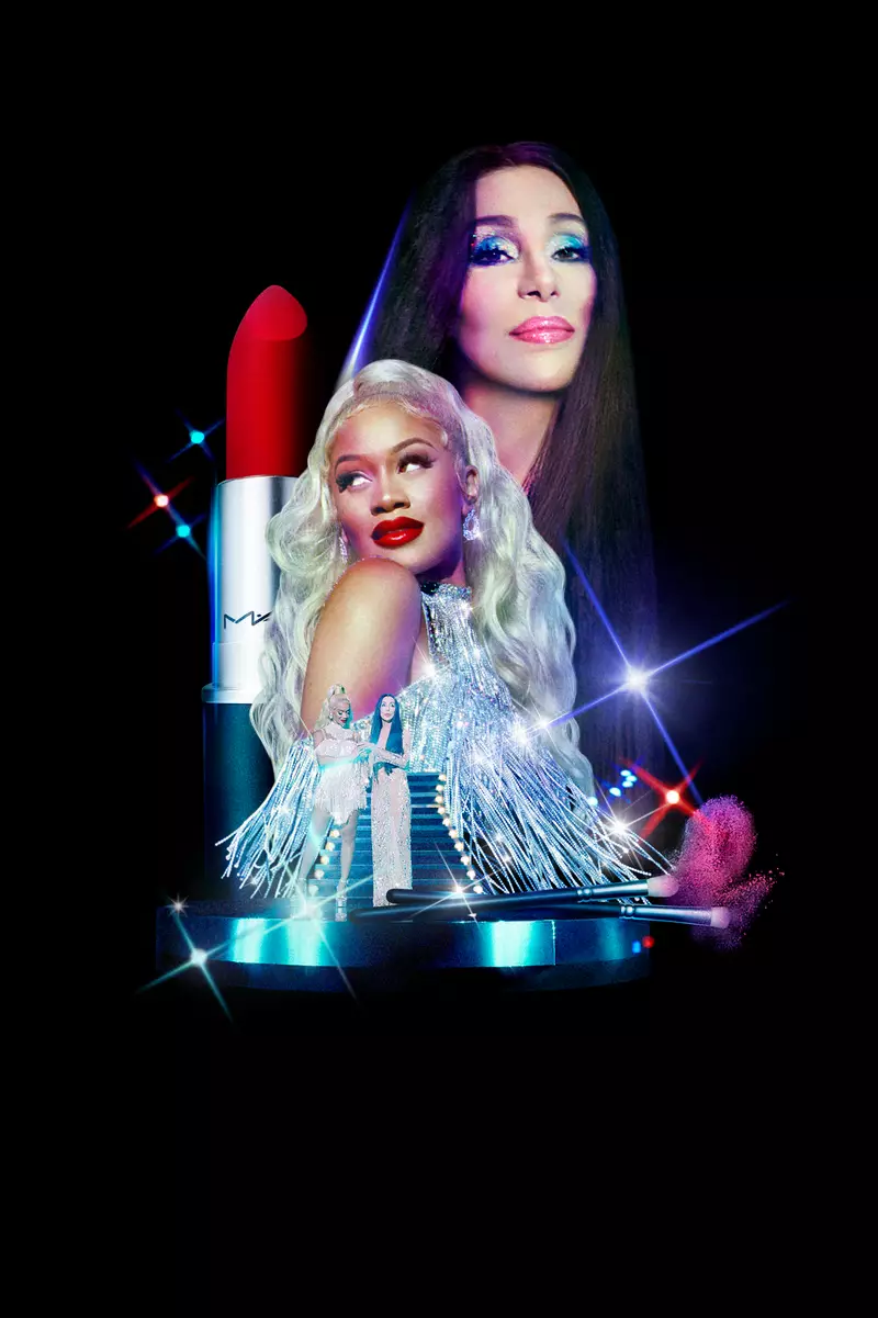 Saweetie على العمل مع Music Icon Cher وقبول التحدي من M · A · C