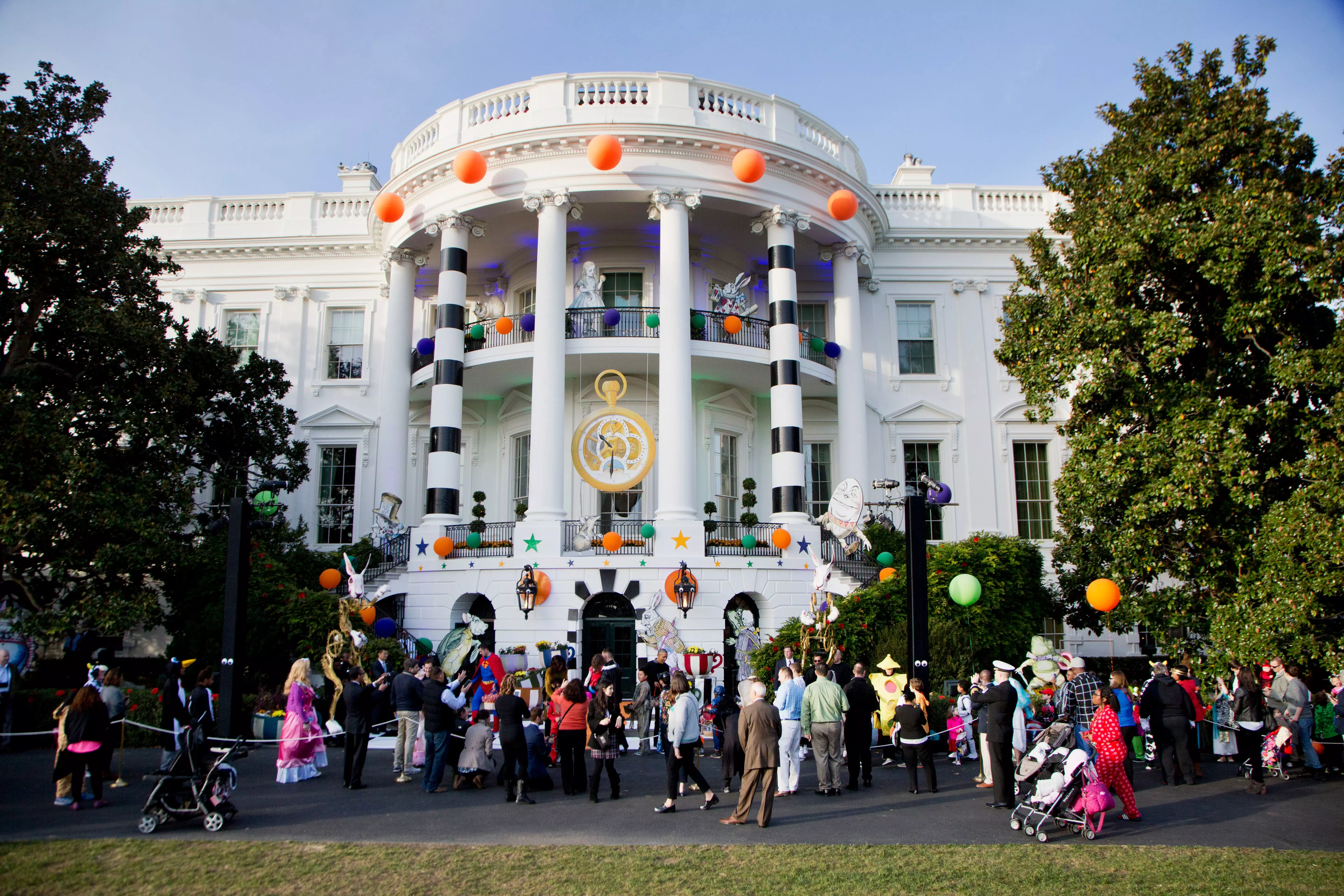 Ultimul Halloween al lui Obama la Casa Albă 34306_1