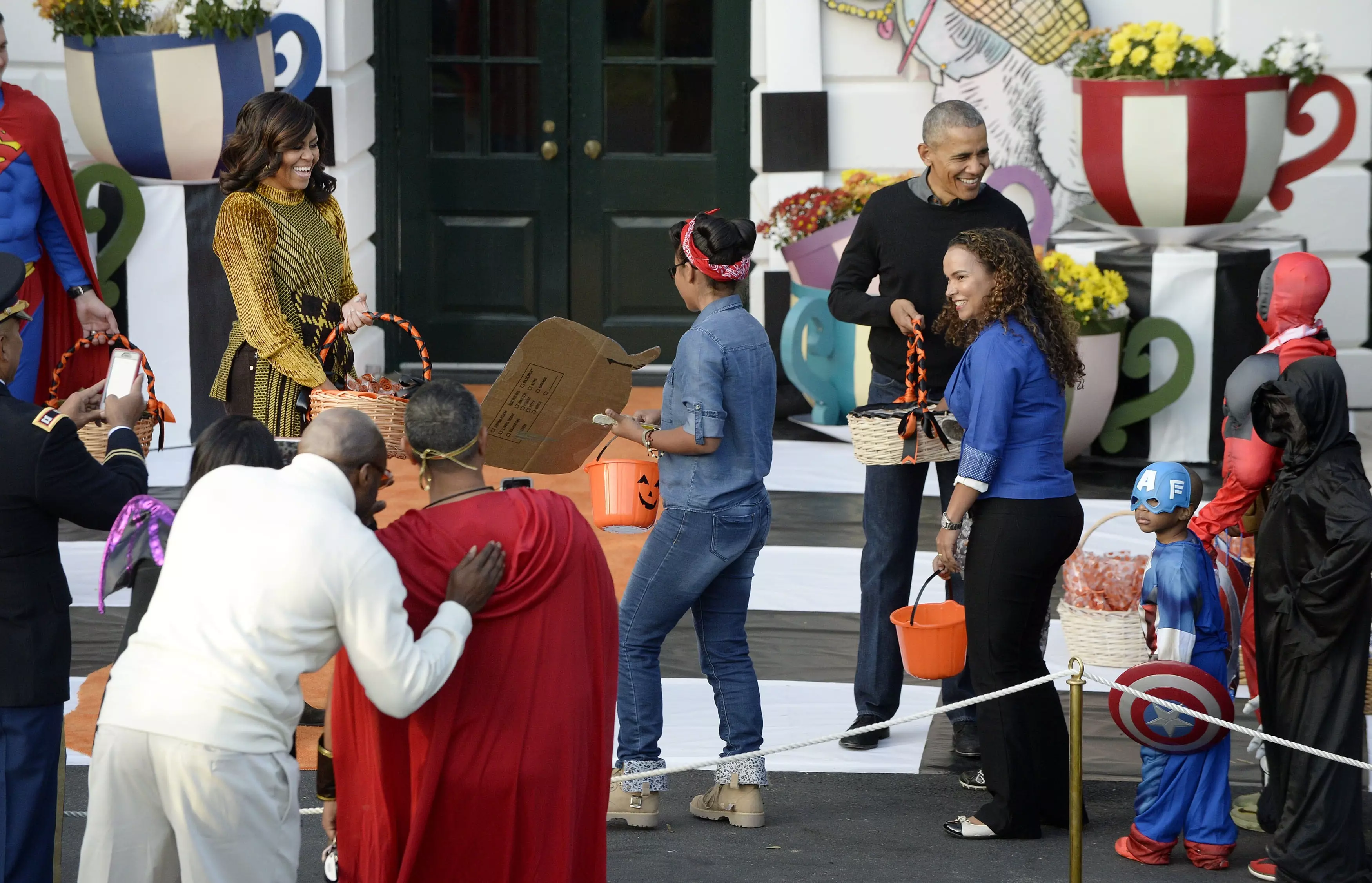 Ultimul Halloween al lui Obama la Casa Albă 34306_12