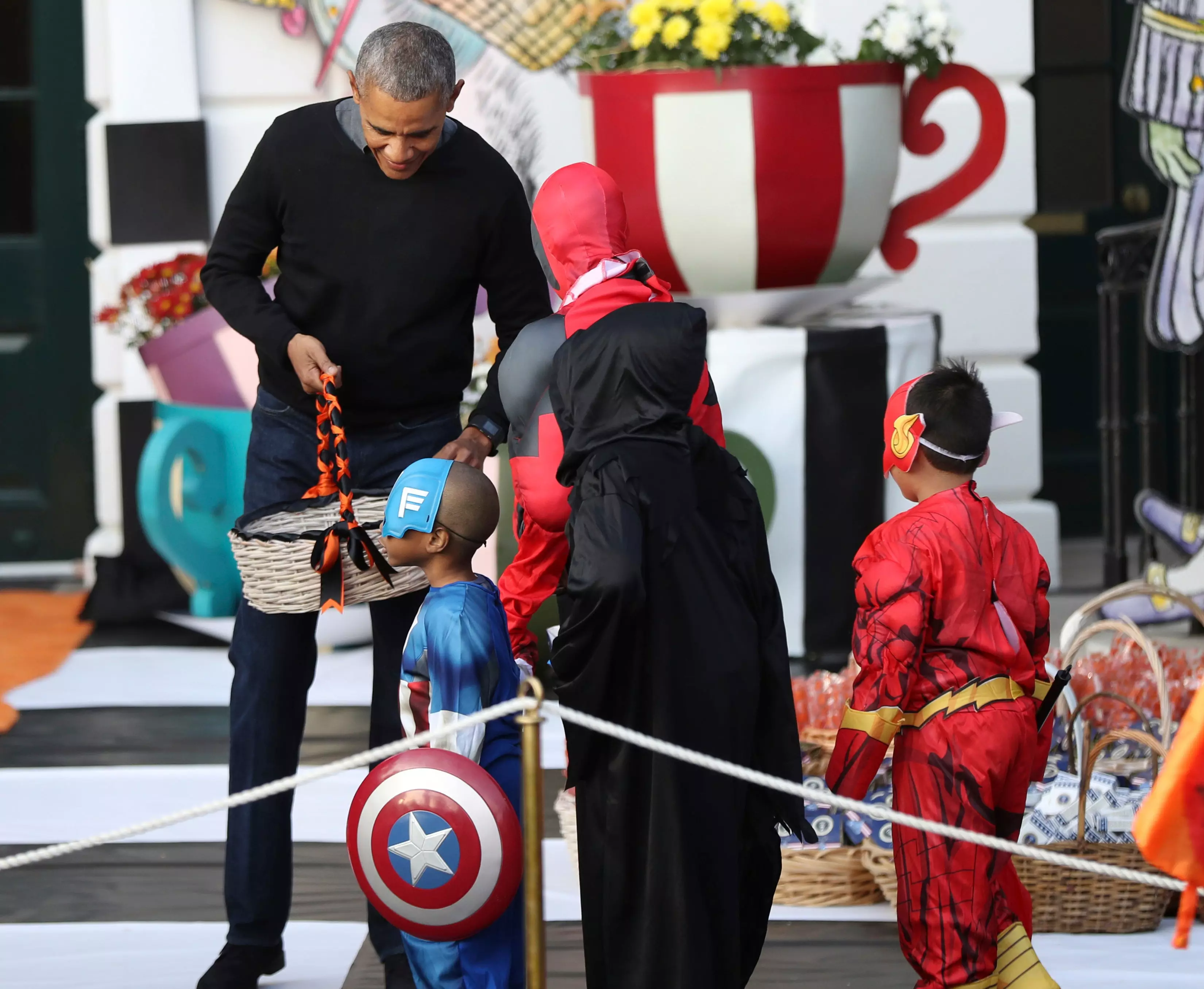 Ultimul Halloween al lui Obama la Casa Albă 34306_4