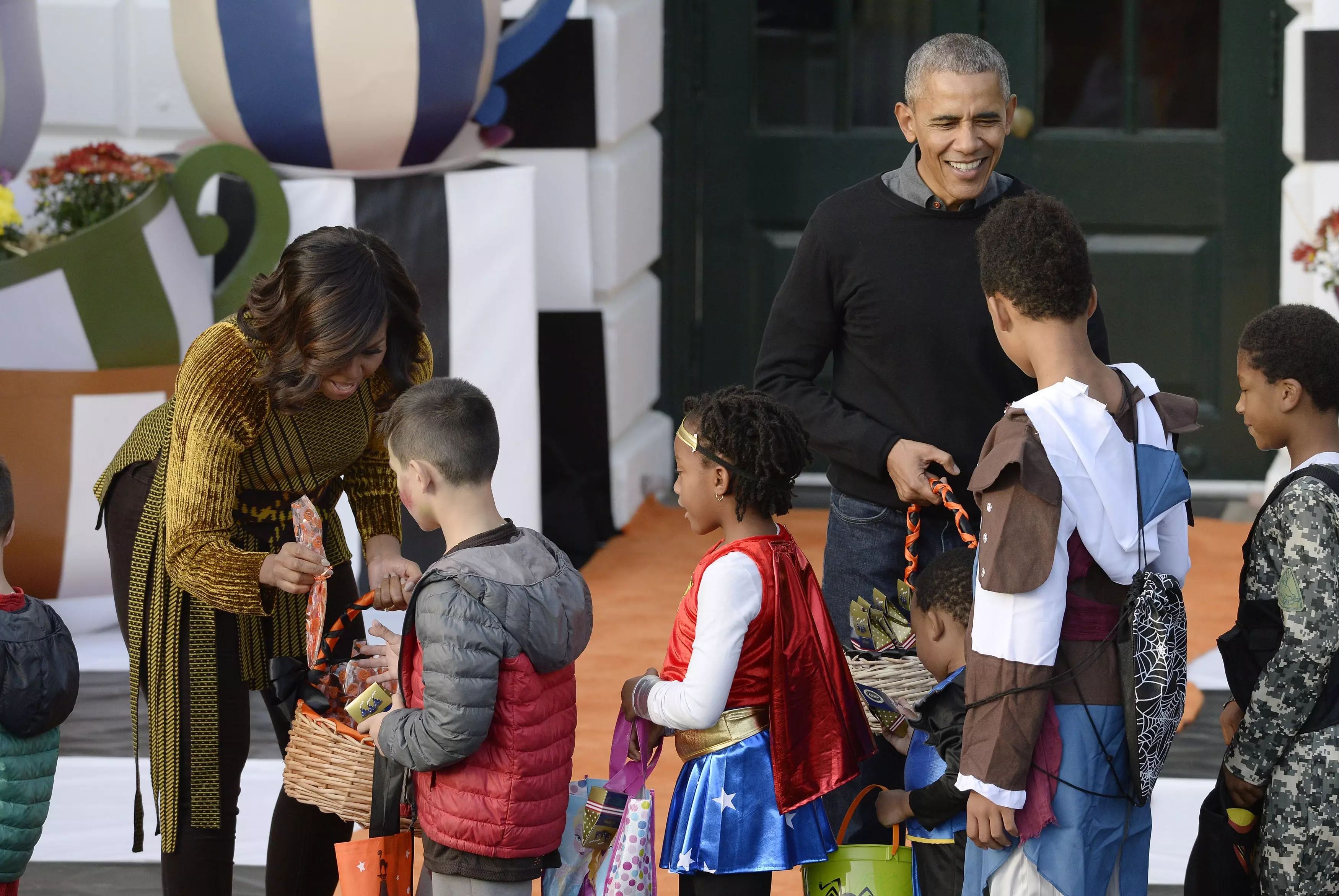 Ultimul Halloween al lui Obama la Casa Albă 34306_7