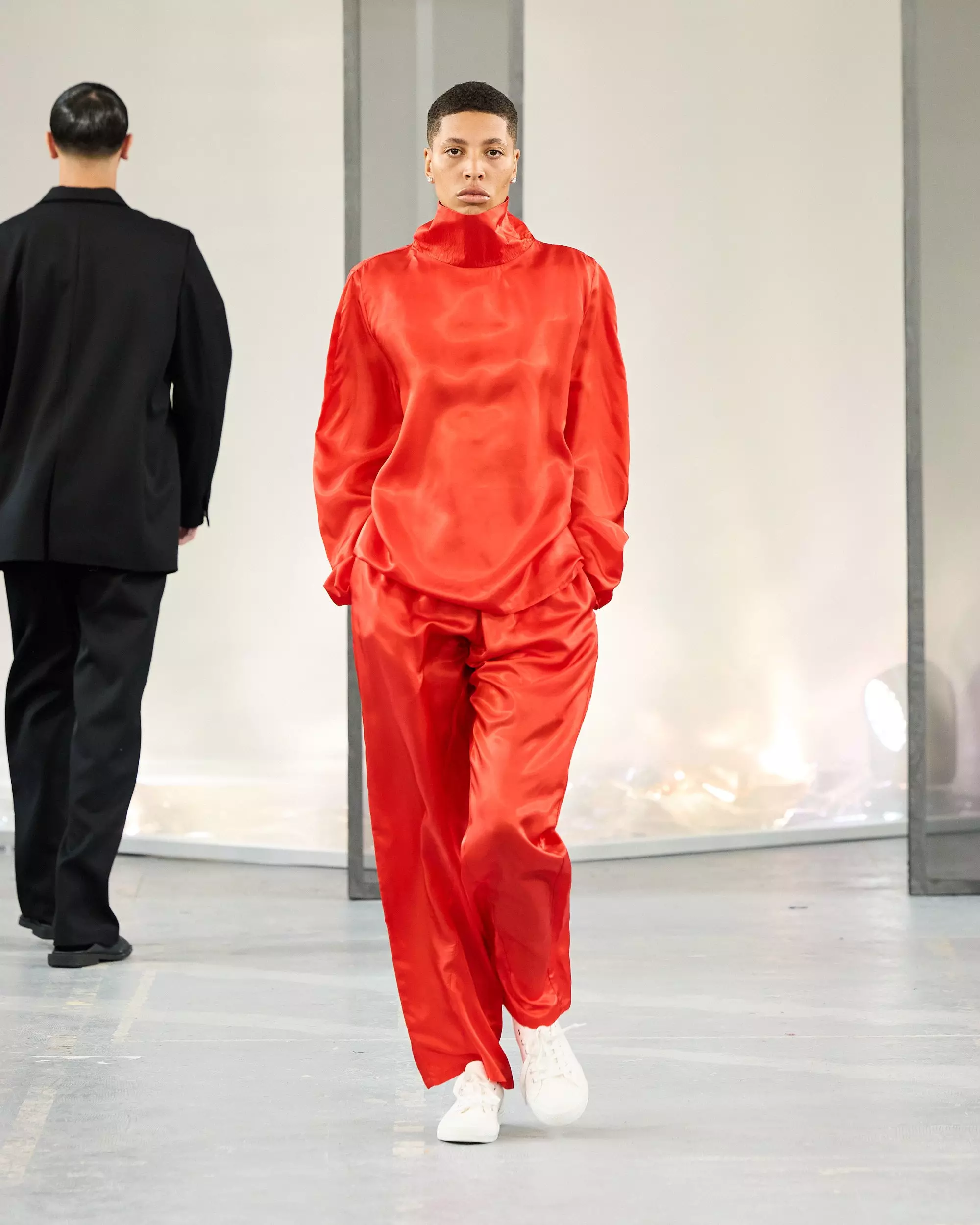Bianca Saunders představuje svou nejnovější kolekci pánského oblečení v Paříži 344_30