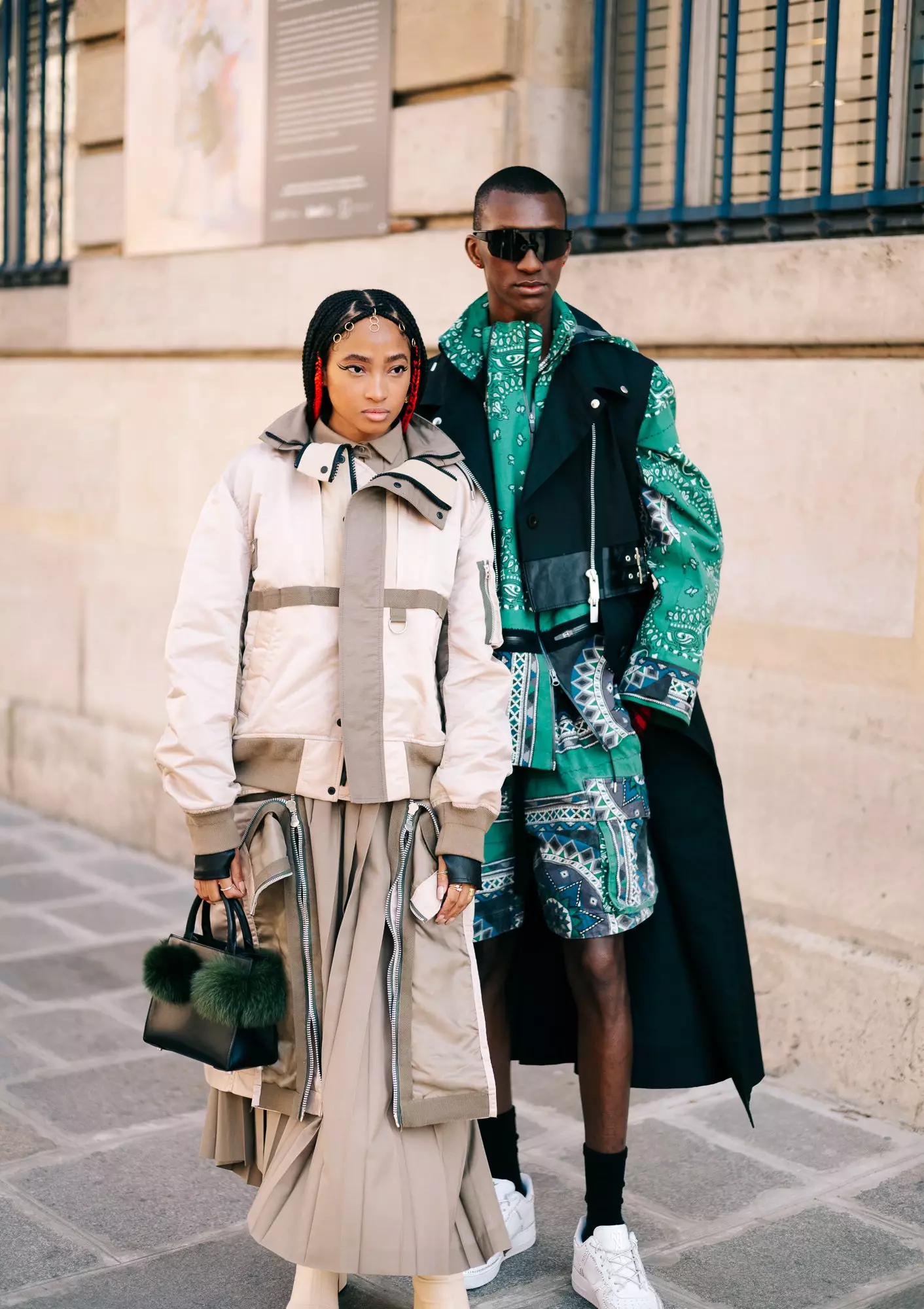 זוג האופנה הזה תיעד את שבוע האופנה הראשון שלהם בפריז ביחד 346_11
