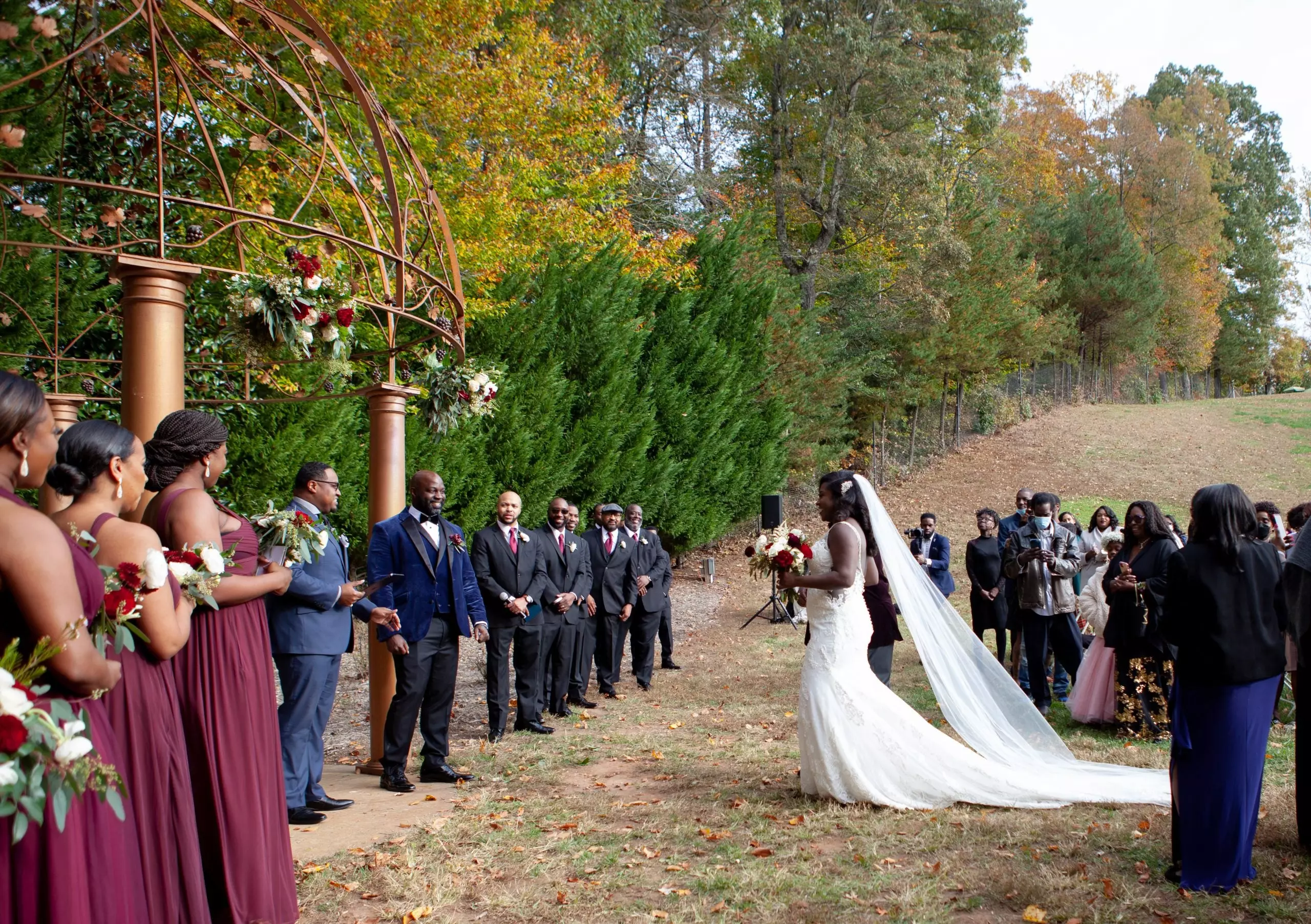 Bridal Bliss: Jackeline và Frederick Wed trong một đám cưới Potomac hoàn hảo 3557_5