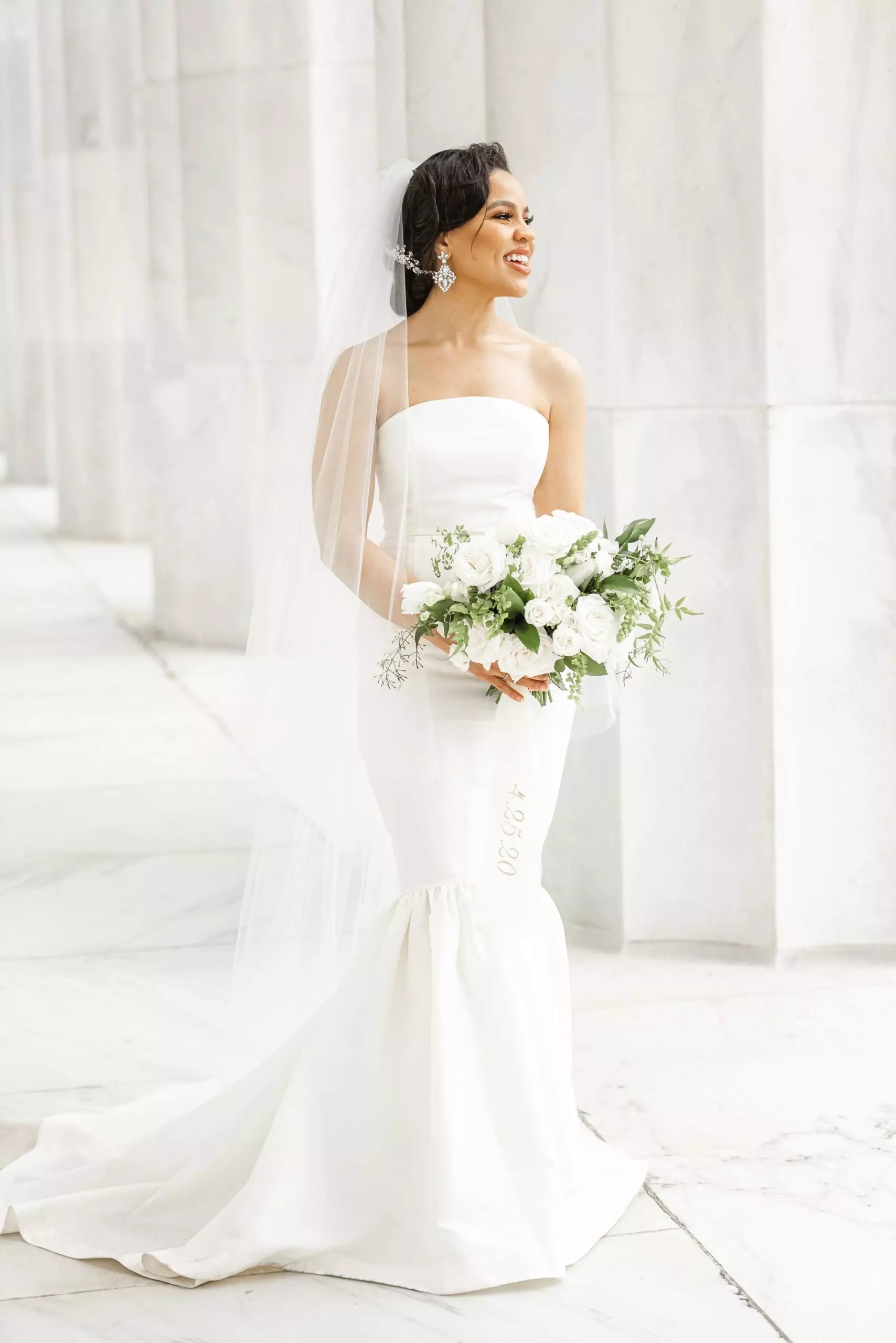 Bridal Bliss: Washington D.C හි ලෝරන් සහ වොරන්ගේ සමාජ දුරස්ථ විවාහ මංගල්‍යය 36444_6