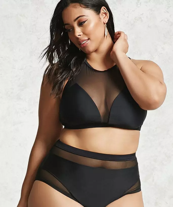 Forever 21 Plus-Size Relaunch בגדי ים 36891_2