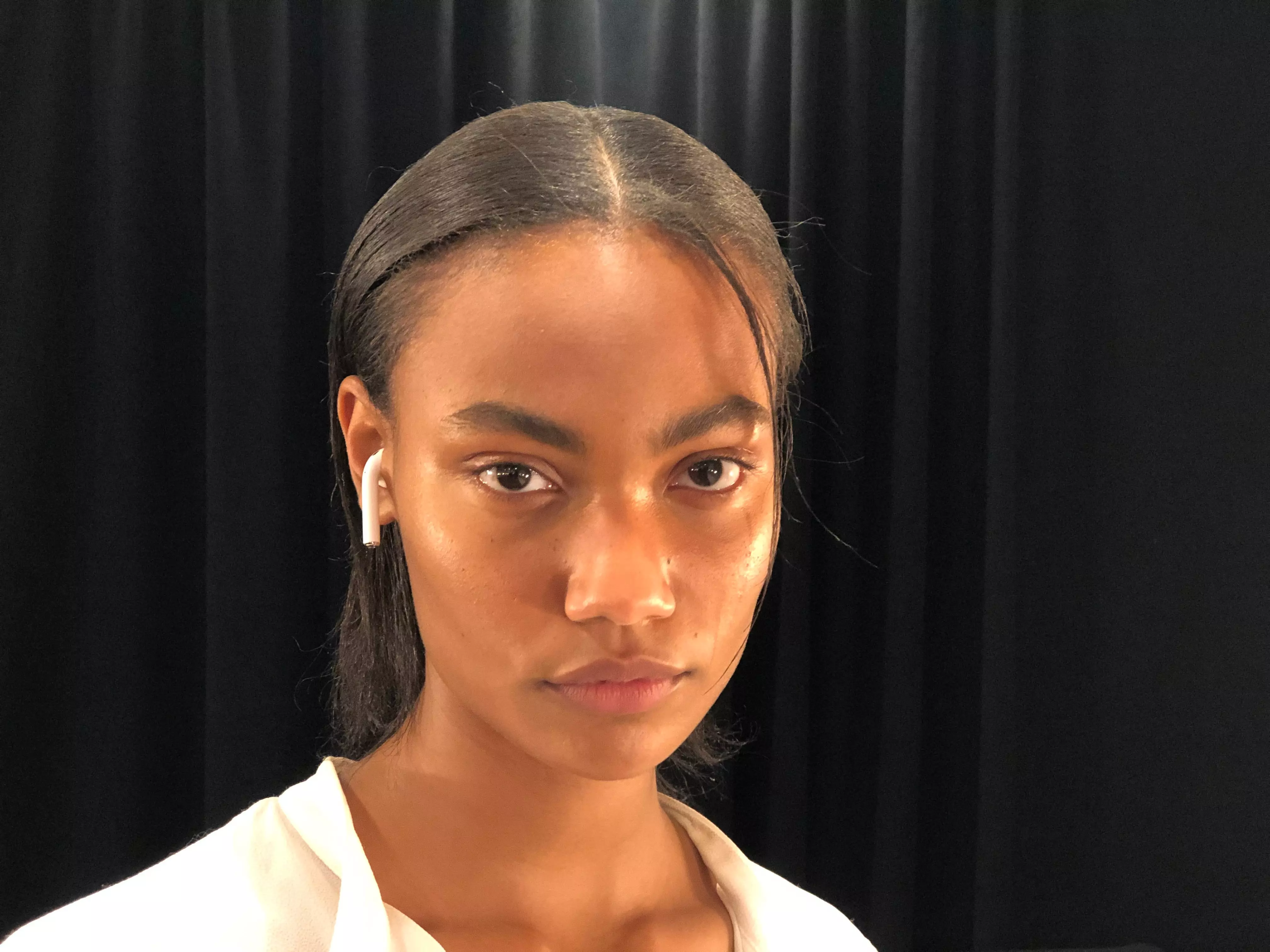 Keke Palmer går på Christian Cowan Show i Cornrows