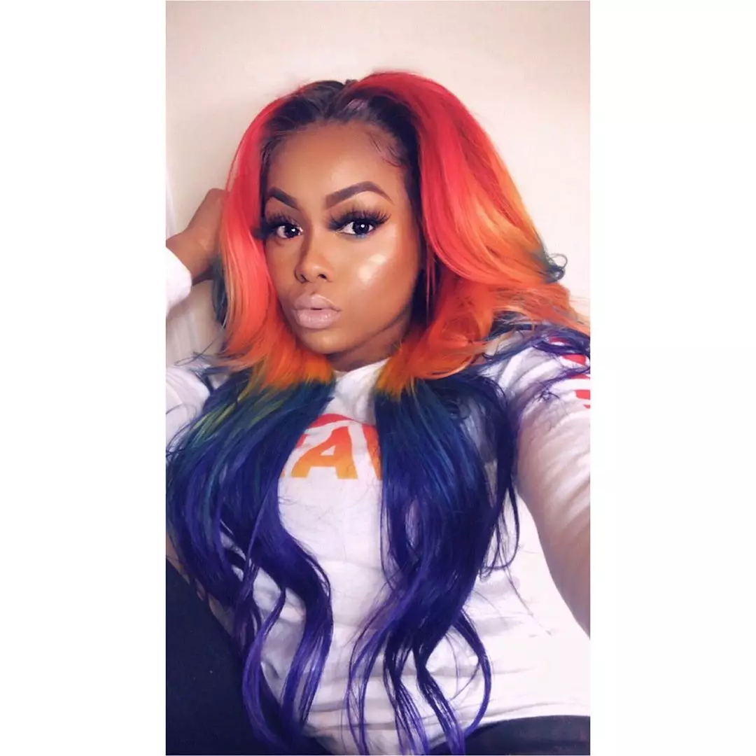 Eyethu iFavorite Instagram Rainbow Hair Moments ukusuka kwiNyanga yeQhayiya 40085_3