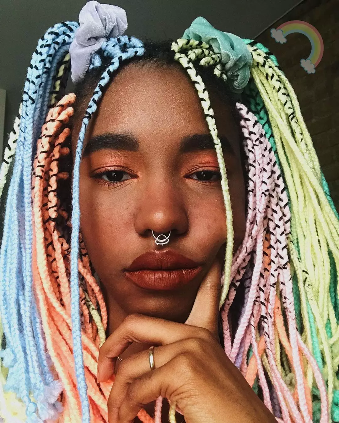 Eyethu iFavorite Instagram Rainbow Hair Moments ukusuka kwiNyanga yeQhayiya 40085_5