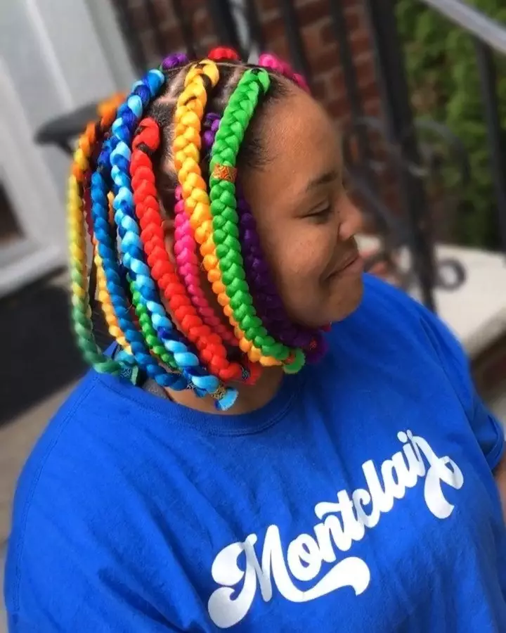 Onze favoriete Instagram Rainbow Hair-momenten van Pride Month 40085_8