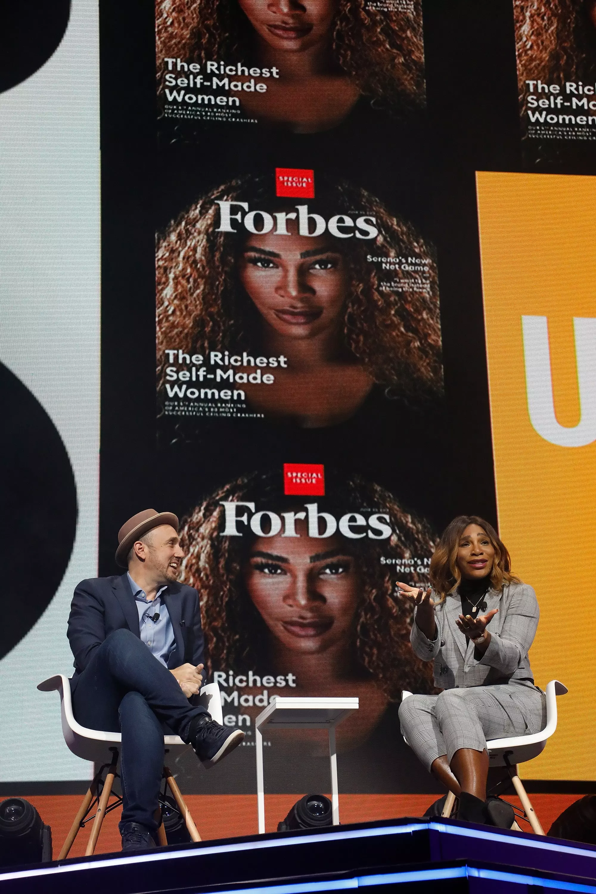 Serena Willams fala sobre moda no 'Forbes' 30 Under 30 Summit