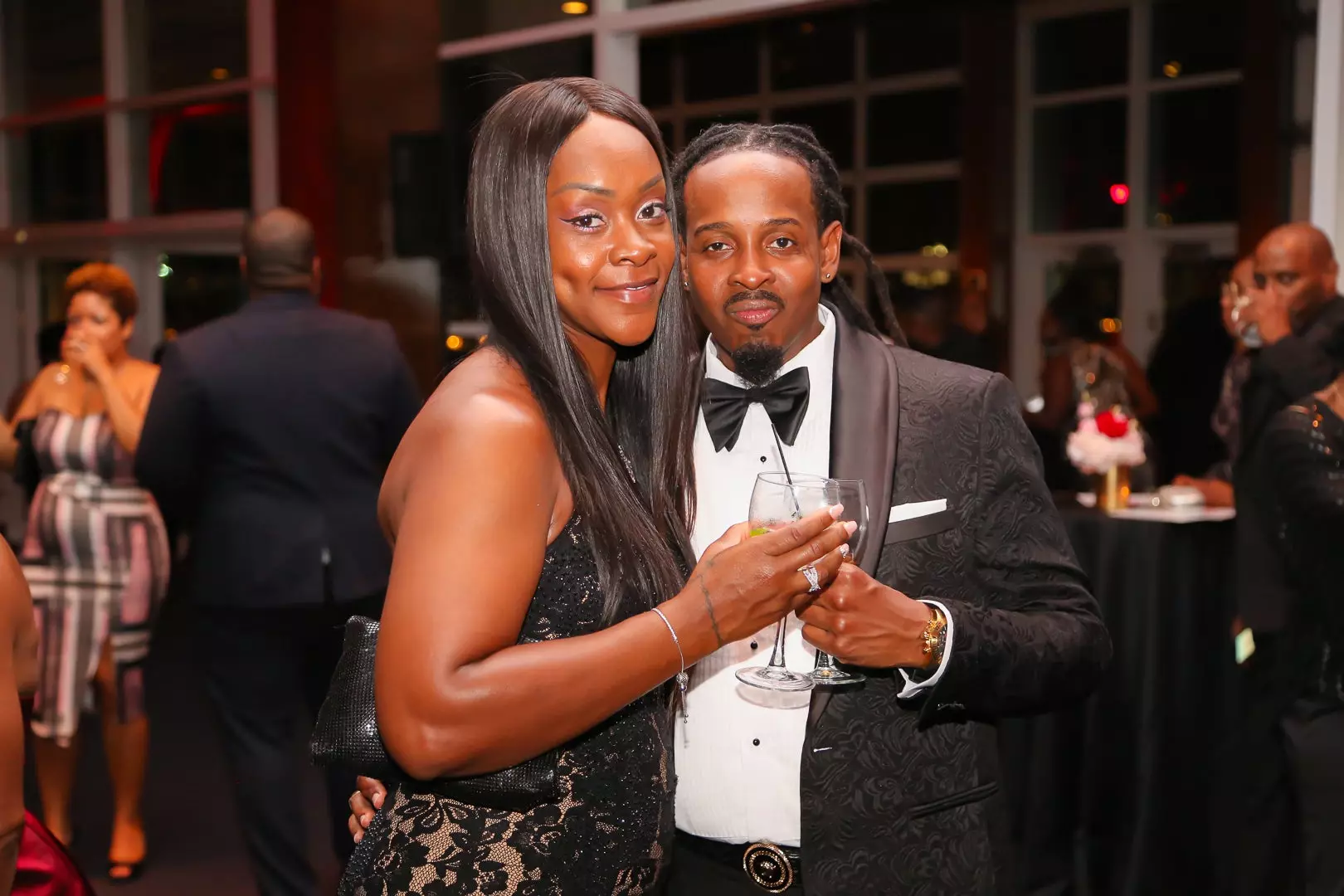 Dessa par kom ut för att fira och sprida kärlek på ESSENCE:s Black Love Gala i NYC 40313_14