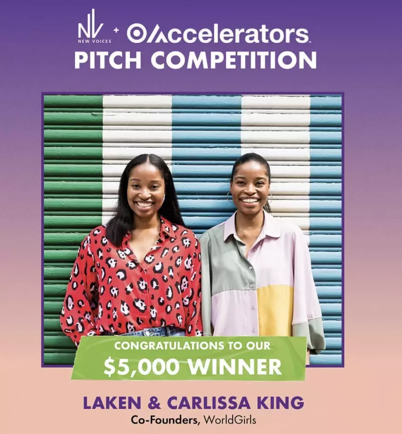 کارآفرین Kayla Castaneda برنده 25000 دلار در مسابقه صدای جدید + Target Accelerators Pitch Competition شد.
