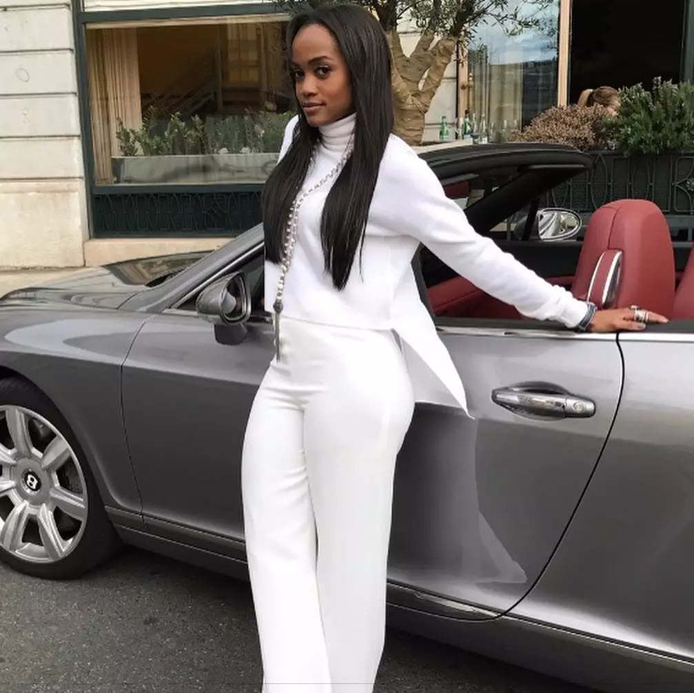 5 Outfits Tanggal Poé Incredibly lucu, Diideuan ku Bachelorette Rachel Lindsay | InStyle.com 42537_2