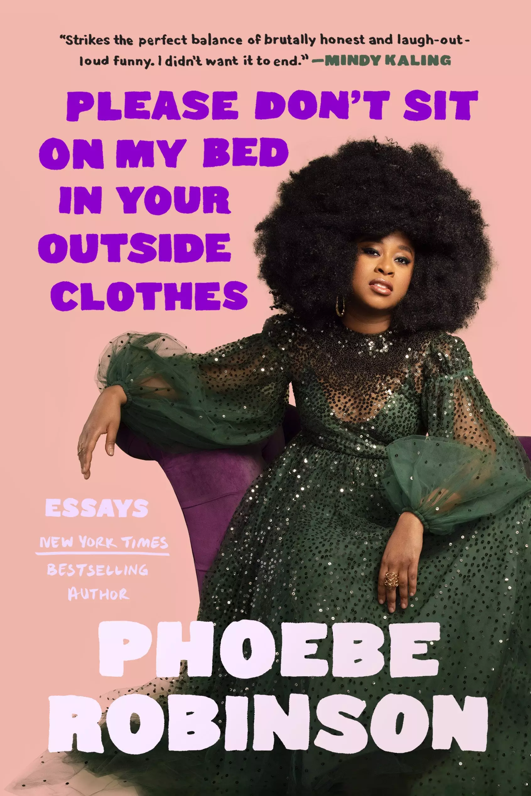 Pheobe Robinson postane komično odkrita v svoji novi knjigi