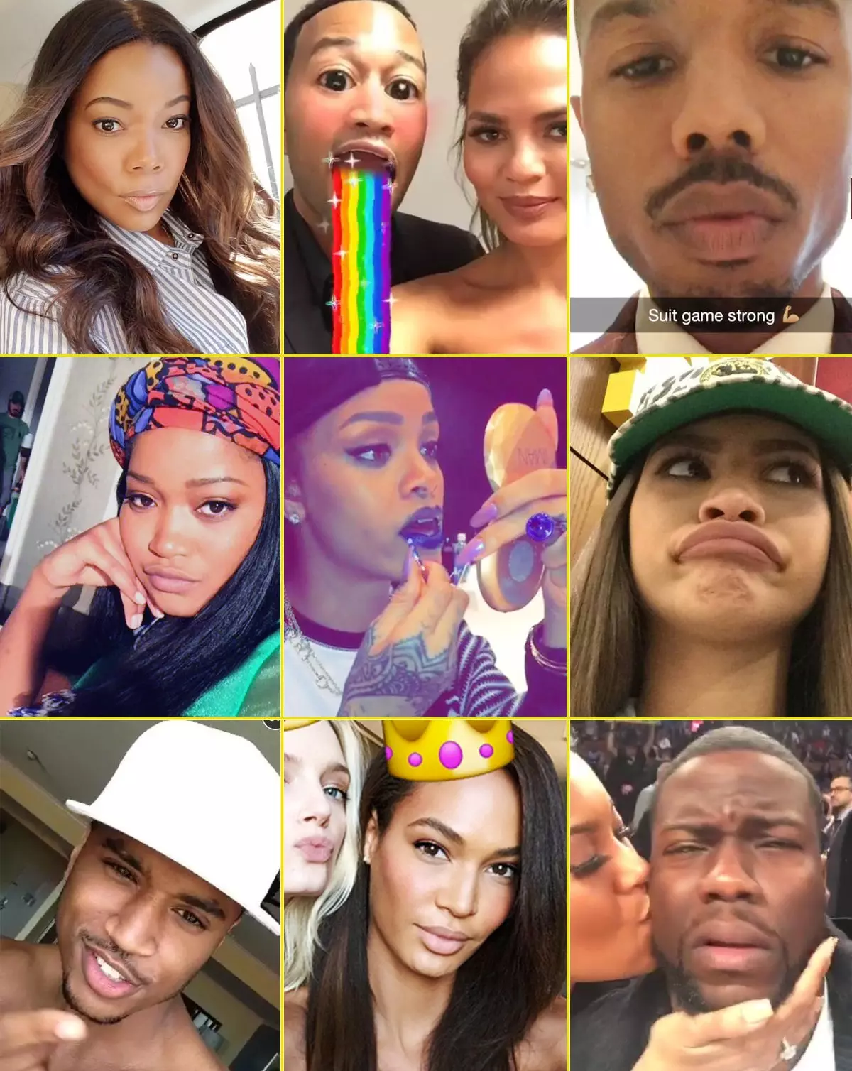 Mustanahalised kuulsused Snapchatis, mustanahalised kuulsused Snapchatis 45607_1