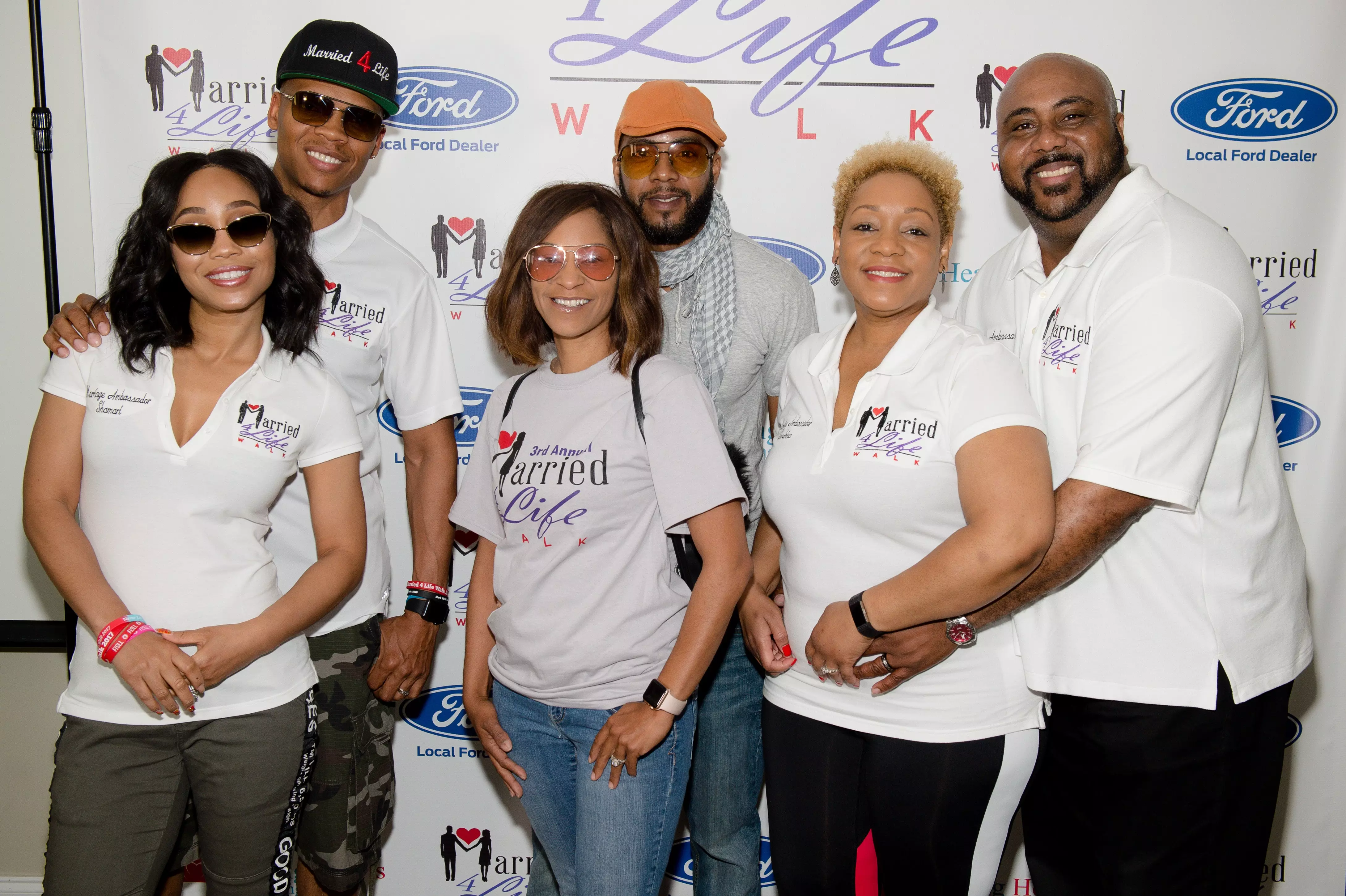 Shamari dan Ronnie DeVoe Mendorong Pasangan Untuk Tetap Bersatu Selama 'Married 4 Life Walk' Tahunan Di Atlanta 46667_2