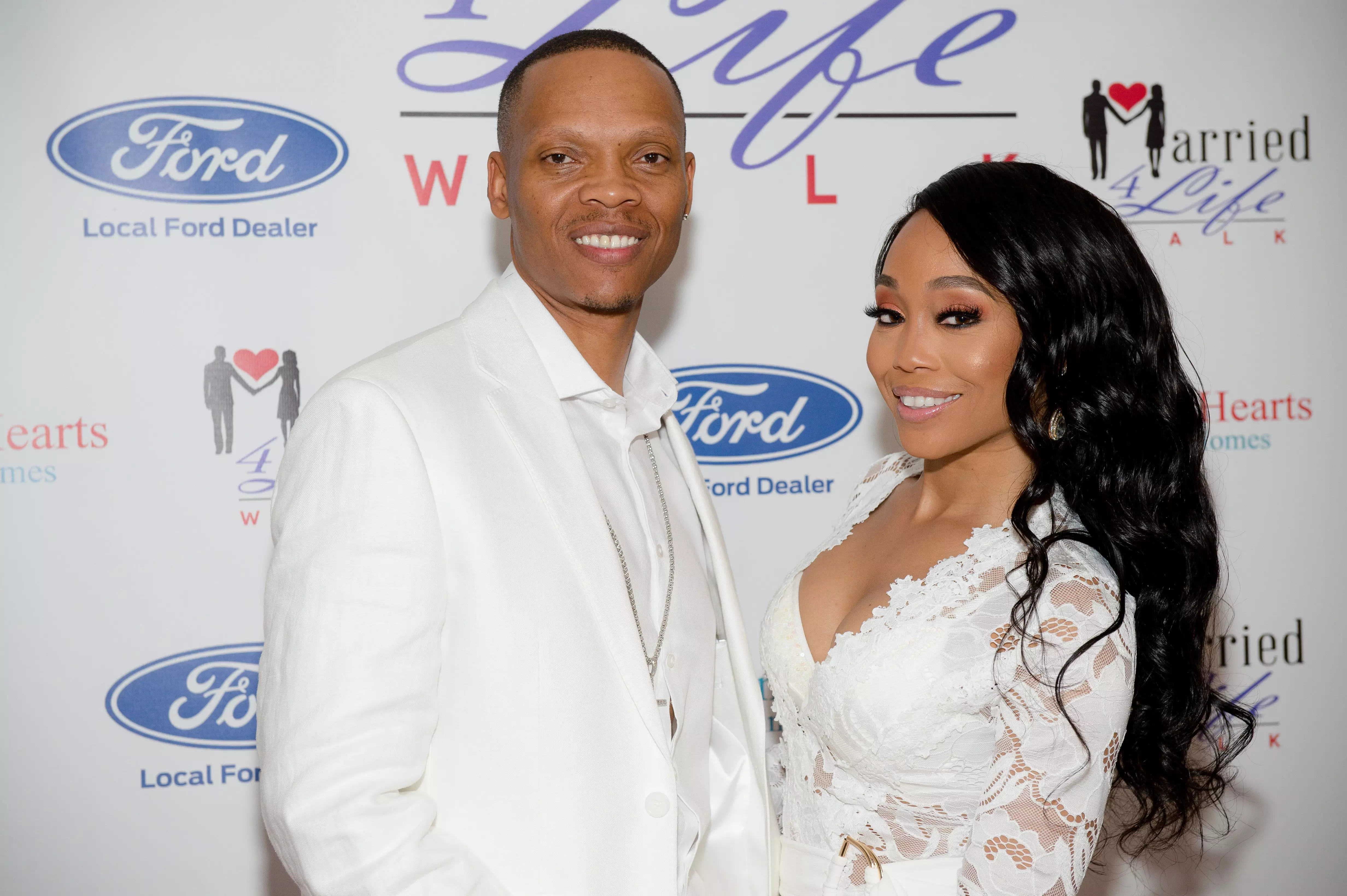 Shamari a Ronnie DeVoe povzbuzují páry, aby zůstaly sjednocené během každoročního „Married 4 Life Walk“ v Atlantě 46667_5