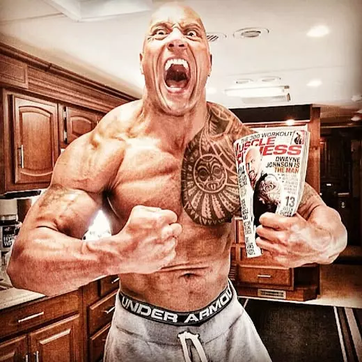 18 kynþokkafullar skyrtulausar myndir Dwayne 'The Rock' Johnson 47223_7