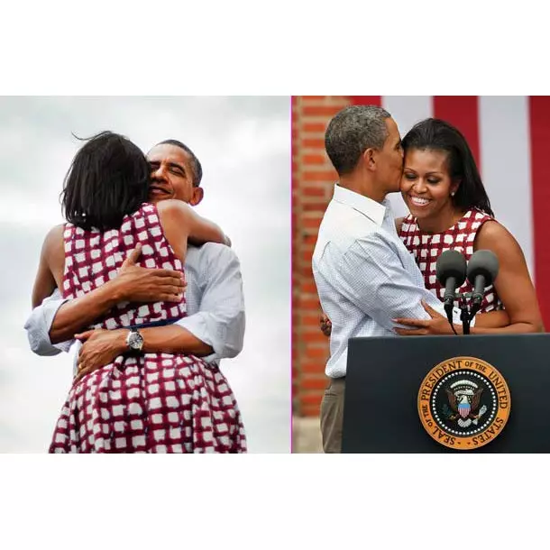 Black Love: L-Imħabba ta’ Barack u Michelle Obama Matul is-Snin 48225_39