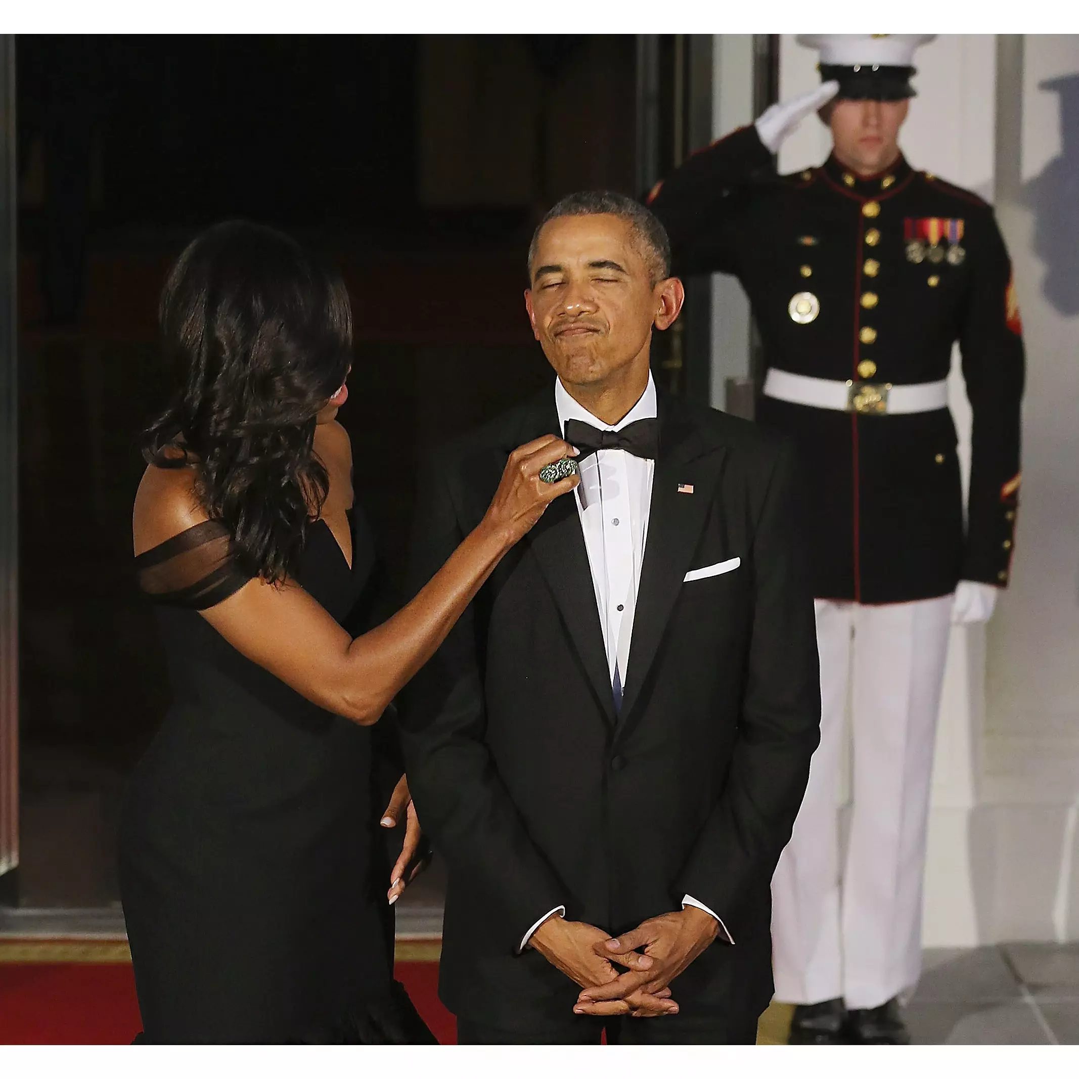 Black Love: Barack en Michelle Obama's leafde troch de jierren 48225_43